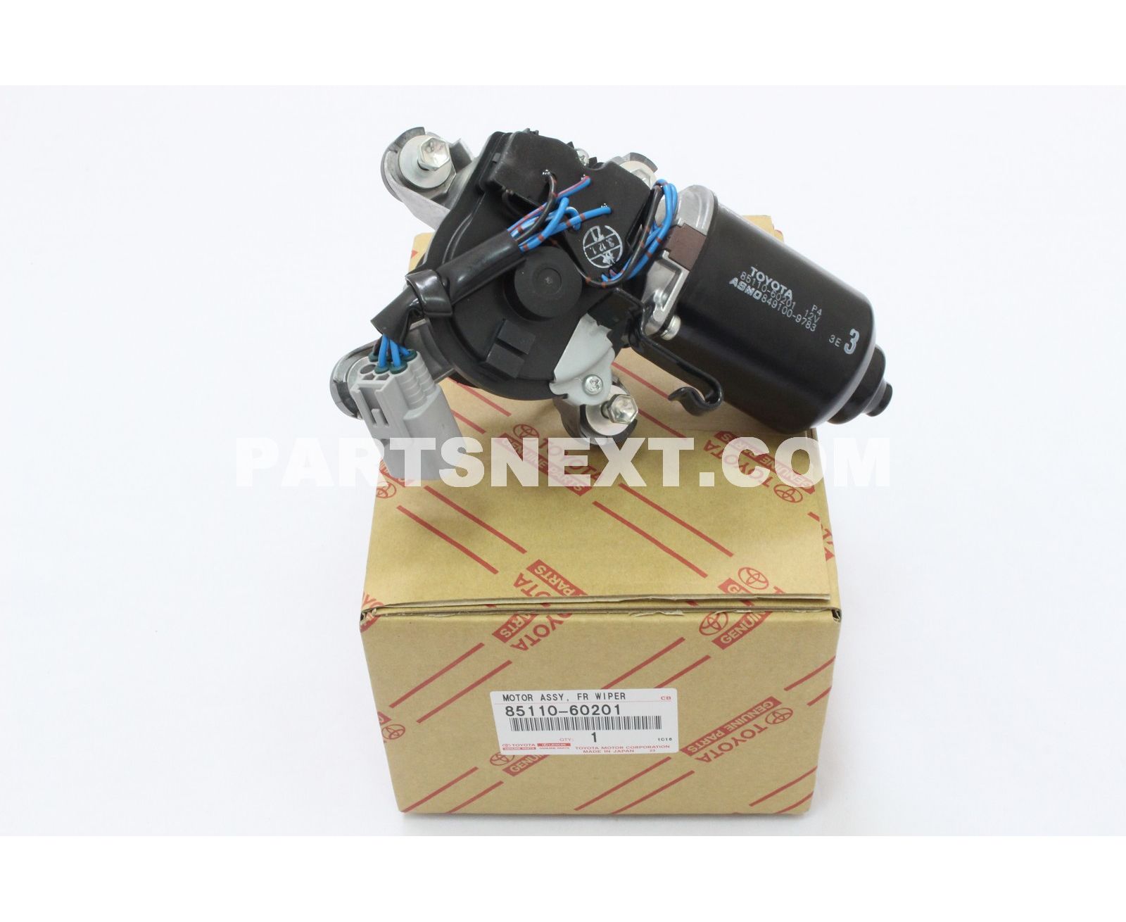 Toyota :: 85110-60201 MOTOR ASSY, WINDSHIELD WIPER