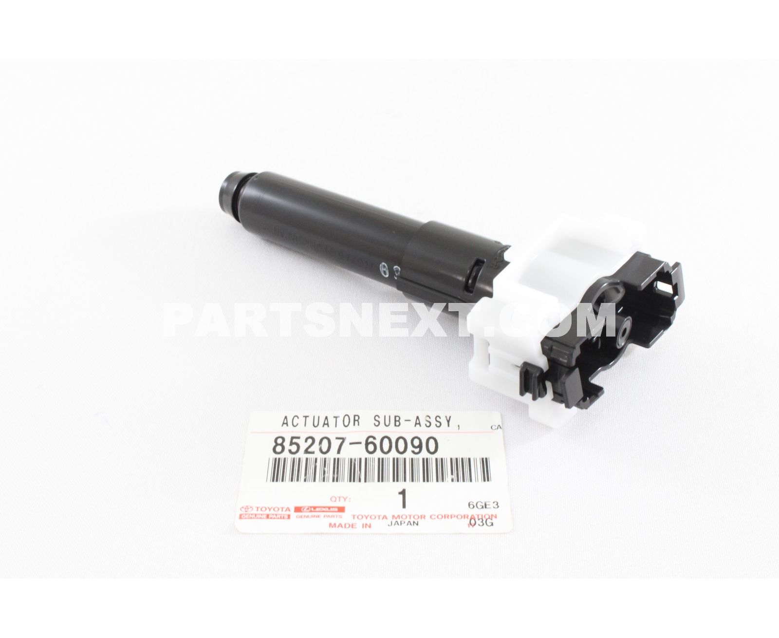 Toyota :: 85207-60090 ACTUATOR SUB-ASSY, HEADLAMP WASHER, RH