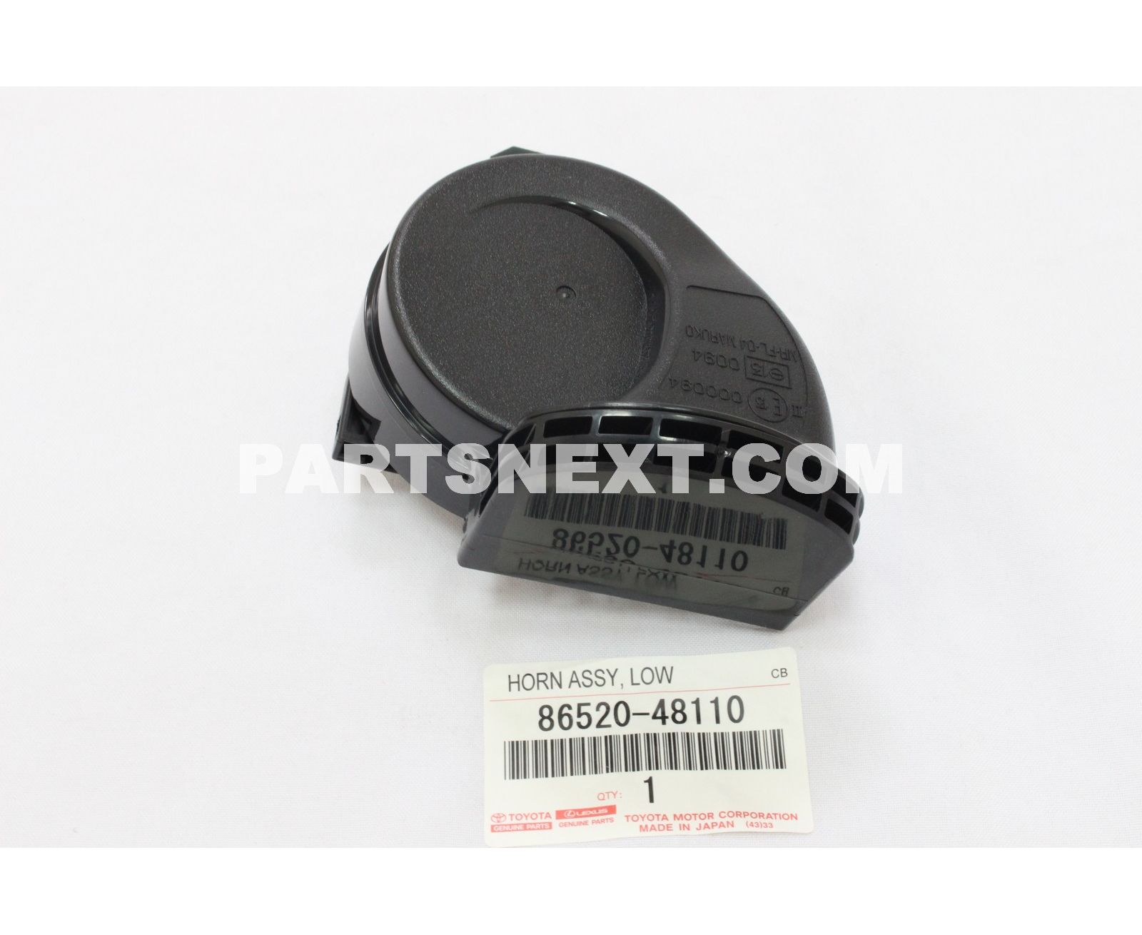 Toyota :: 86520-48110 HORN ASSY, LOW PITCHED