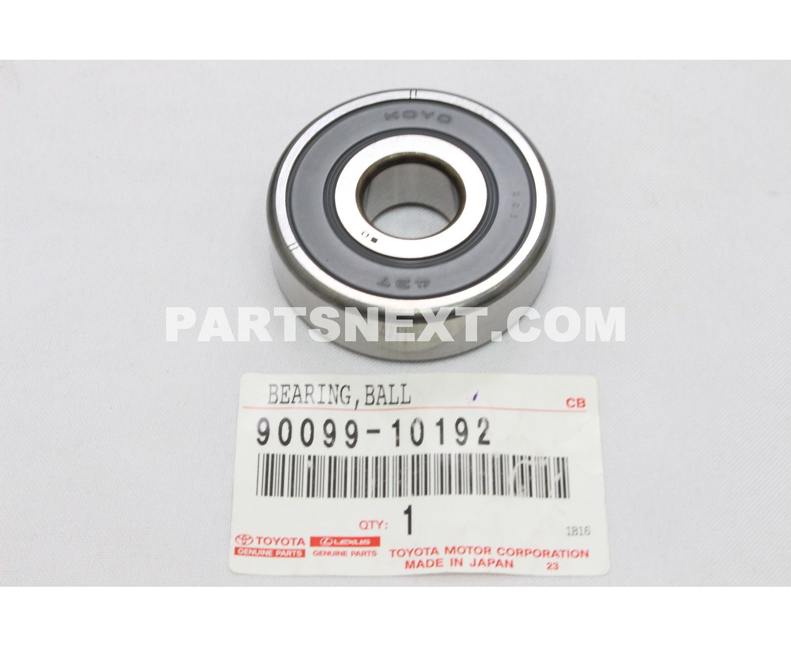Toyota :: 90099-10192 BEARING(FOR ALTERNATOR DRIVE END FRAME)