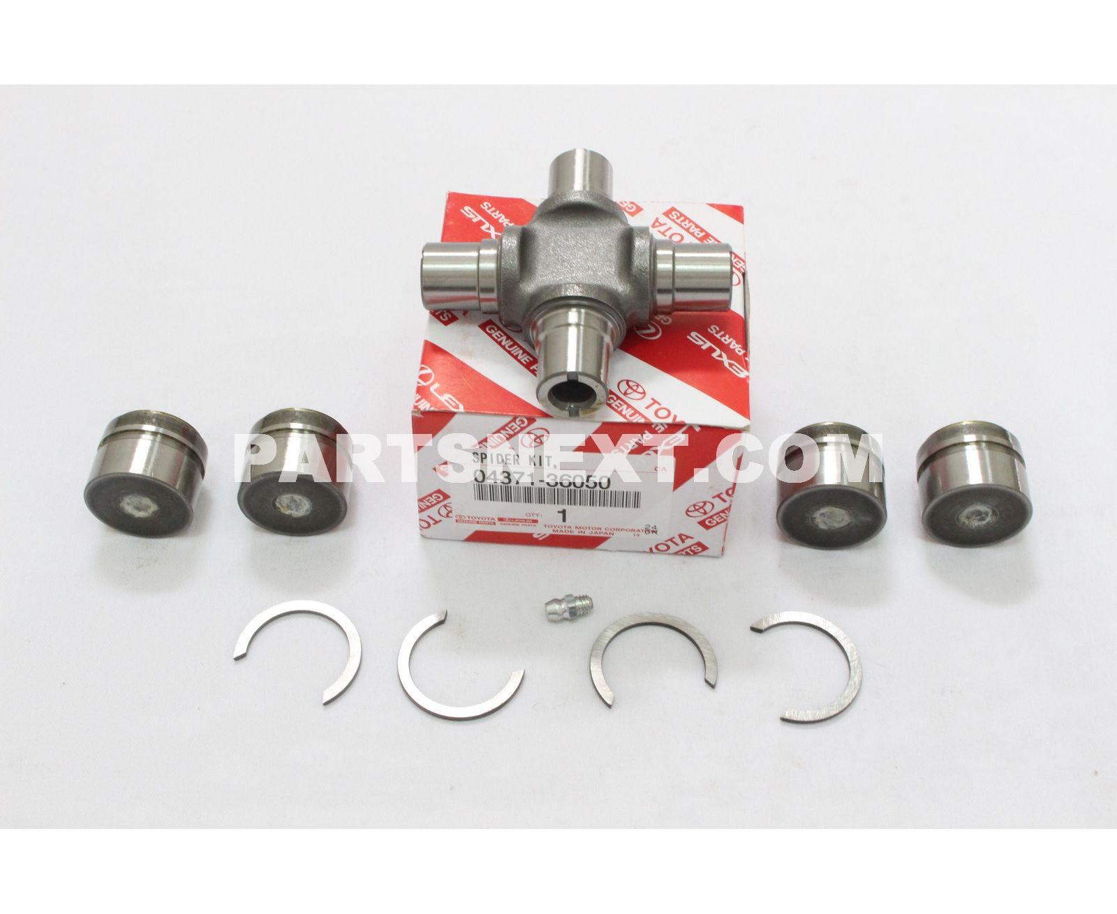 Toyota :: 04371-36050 SPIDER KIT, REAR PROPELLER SHAFT UNIVERSAL JOINT