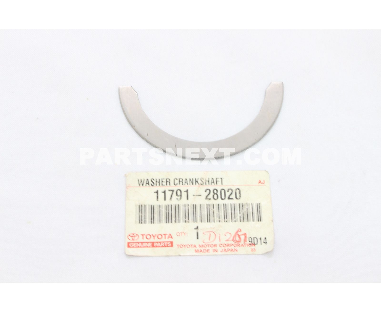 Toyota :: 11791-28020 WASHER, CRANKSHAFT THRUST, UPPER