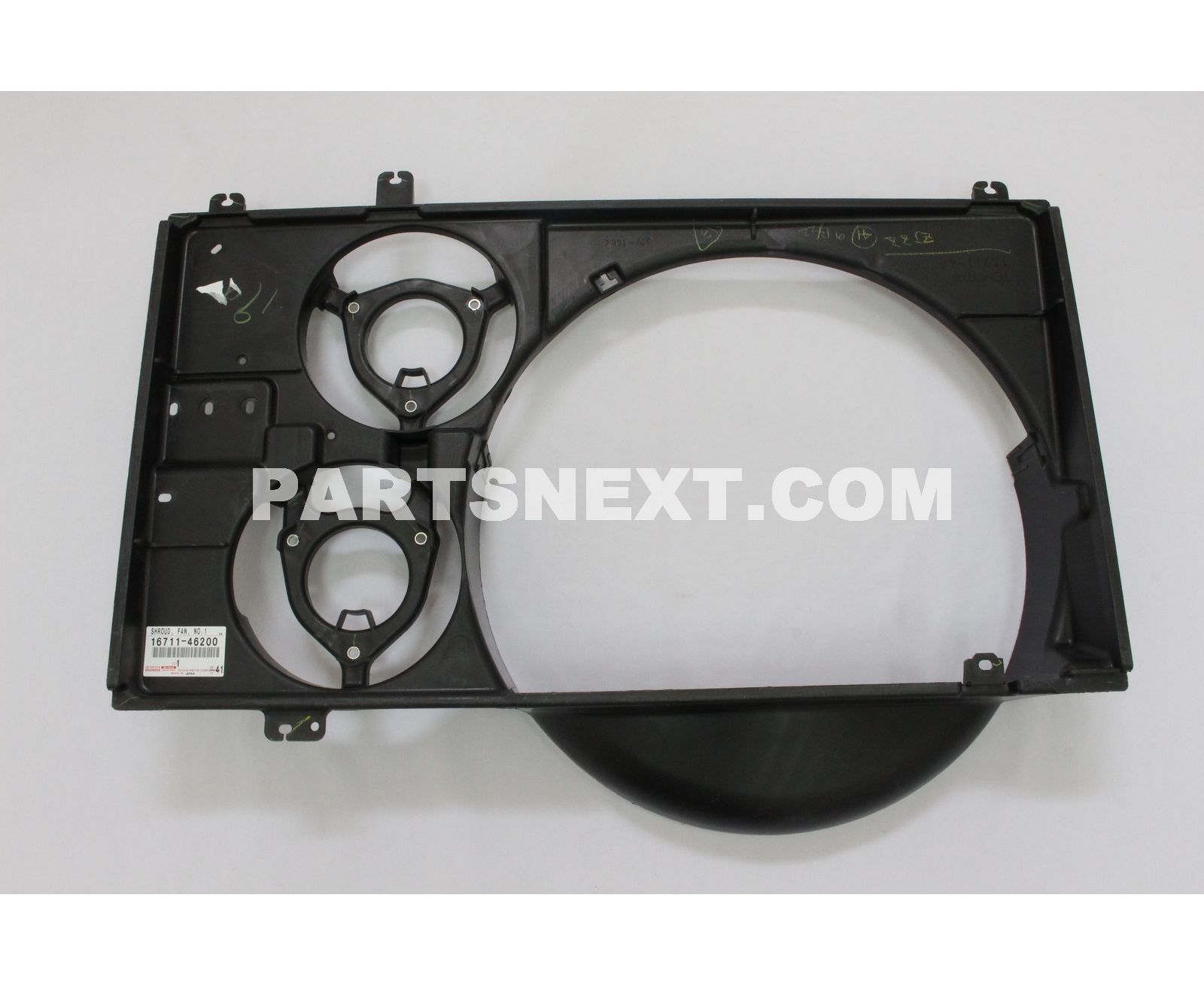 Toyota :: 16711-46200 SHROUD, FAN