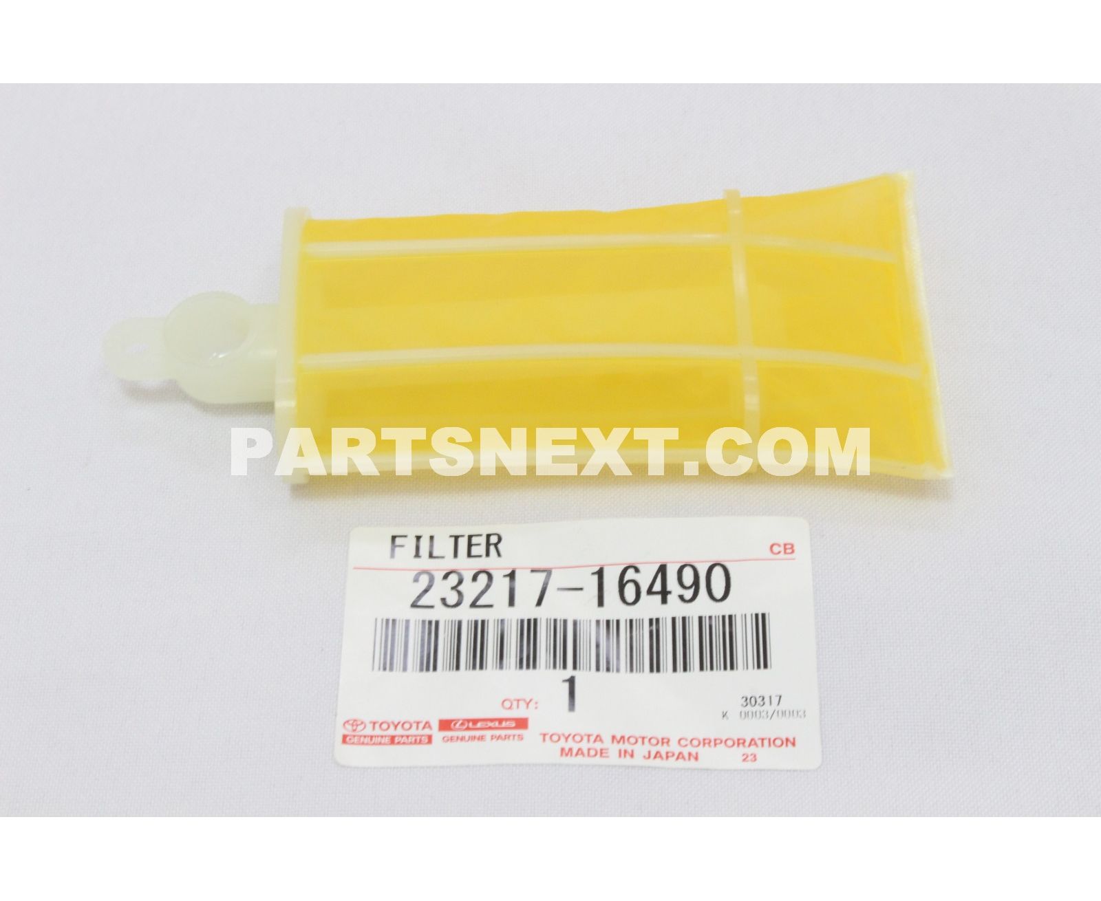 Toyota :: 23217-16490 FILTER, FUEL PUMP