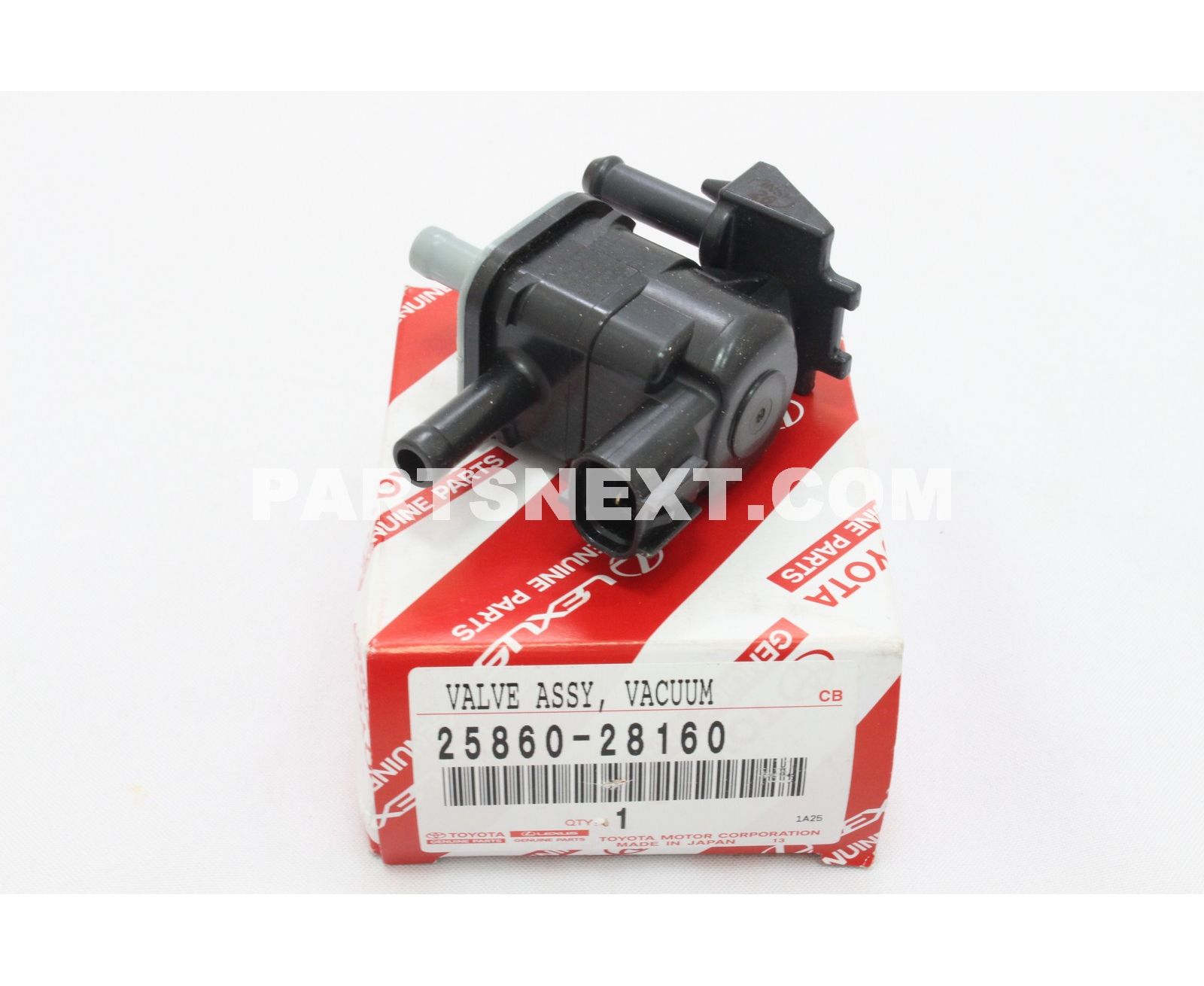 Toyota :: 25860-28160 VALVE ASSY, VACUUM SWITCHING, NO.1