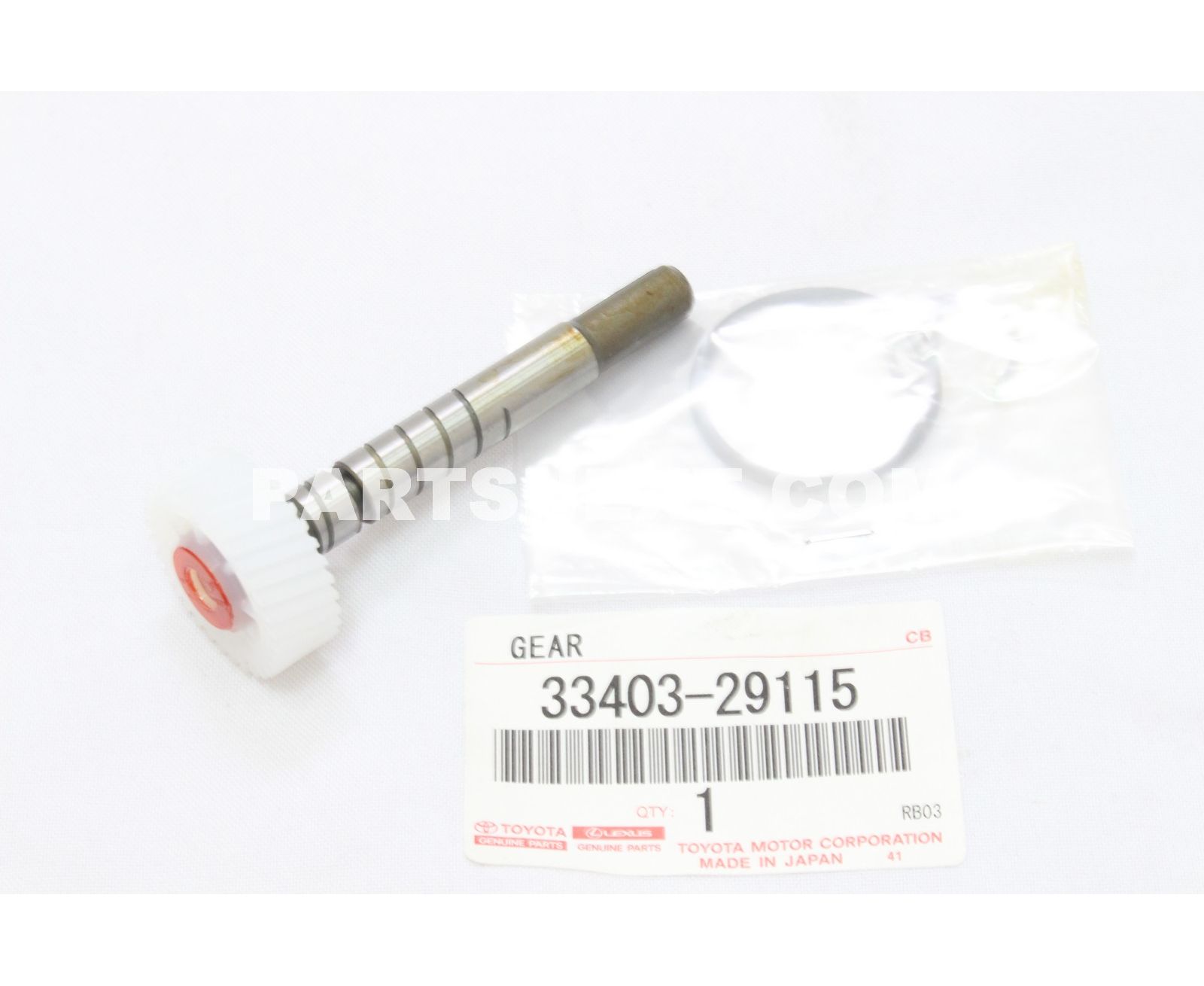 Toyota :: 33403-29115 GEAR SUB-ASSY, SPEEDOMETER DRIVEN (ATM)