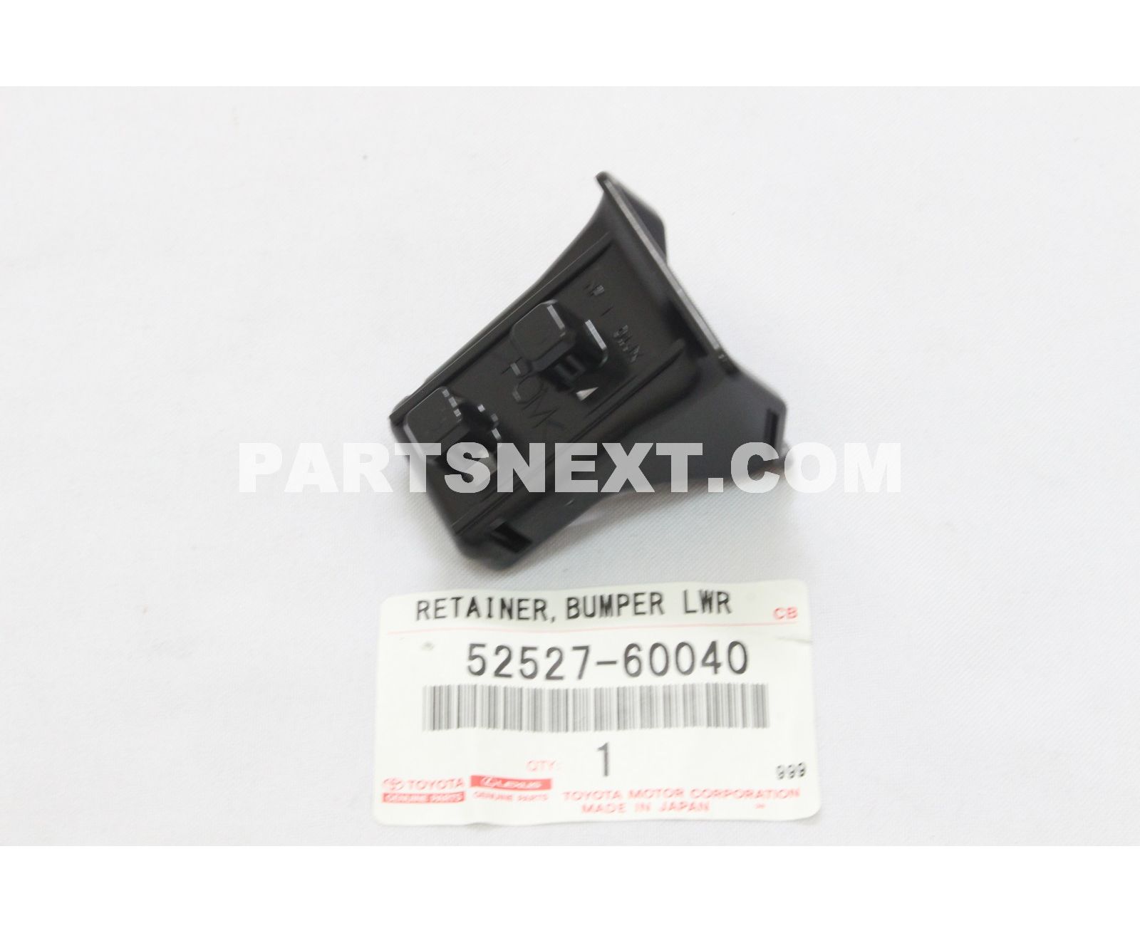 Toyota :: 52527-60040 RETAINER FR BUMPER