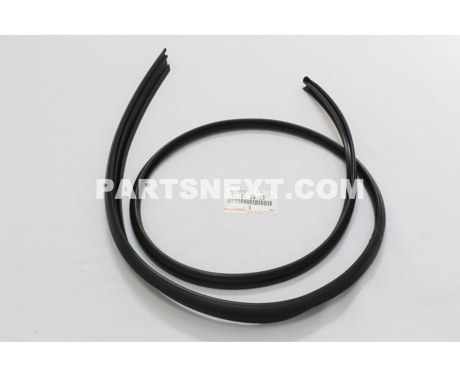 Toyota :: 62381-89102 WEATHERSTRIP, ROOF SIDE RAIL, RH