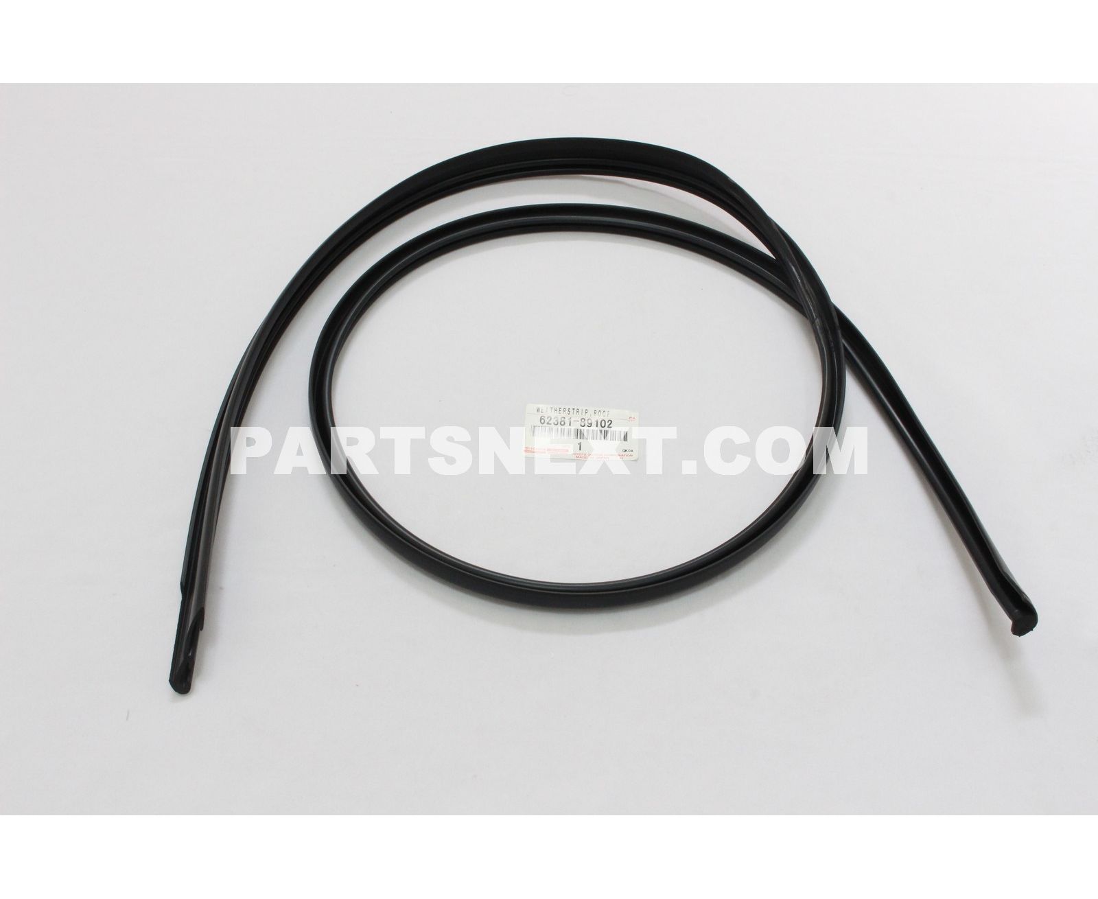 Toyota :: 62381-89102 WEATHERSTRIP, ROOF SIDE RAIL, RH