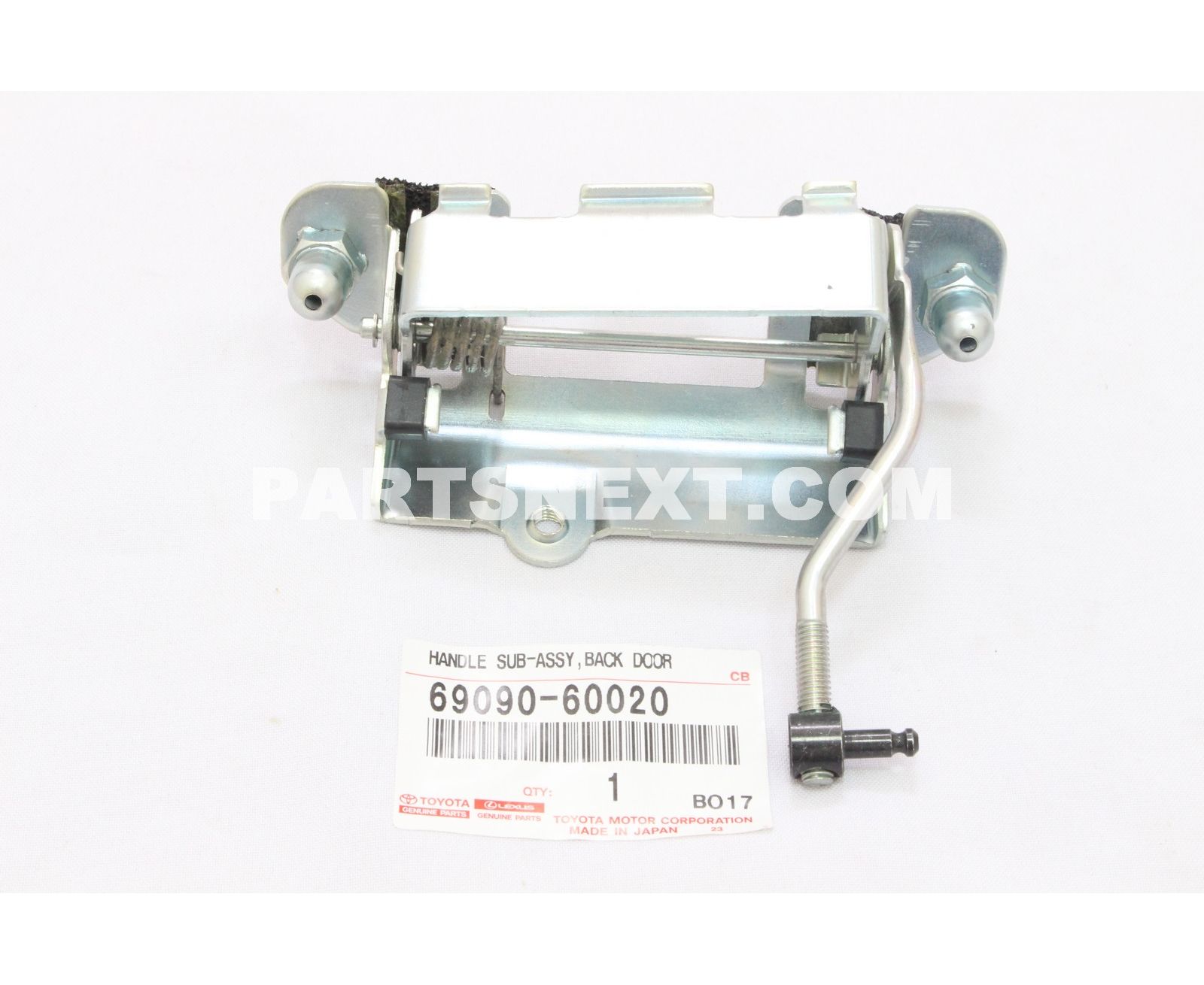 Toyota :: 69090-60020 HANDLE ASSY, BACK DOOR, OUTSIDE