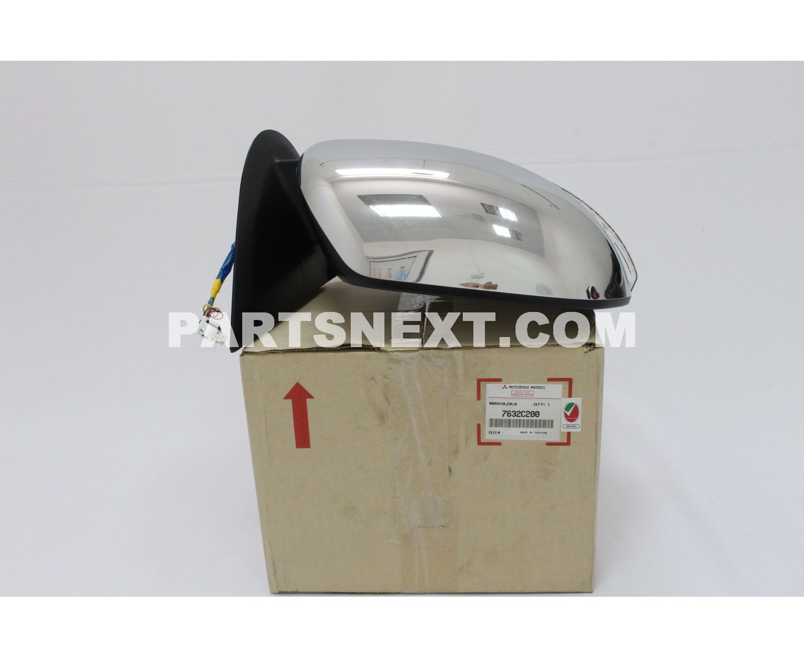 Mitsubishi :: 7632C200 MIRROR ASSY,DOOR,RH