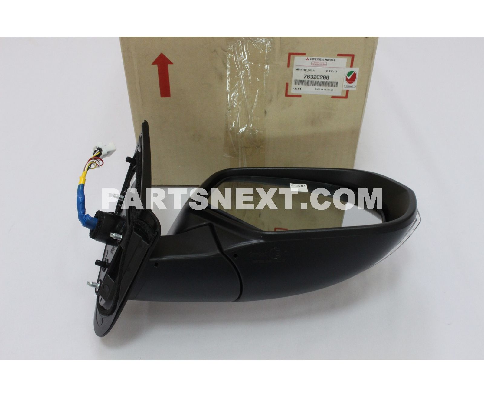 Mitsubishi :: 7632C200 MIRROR ASSY,DOOR,RH