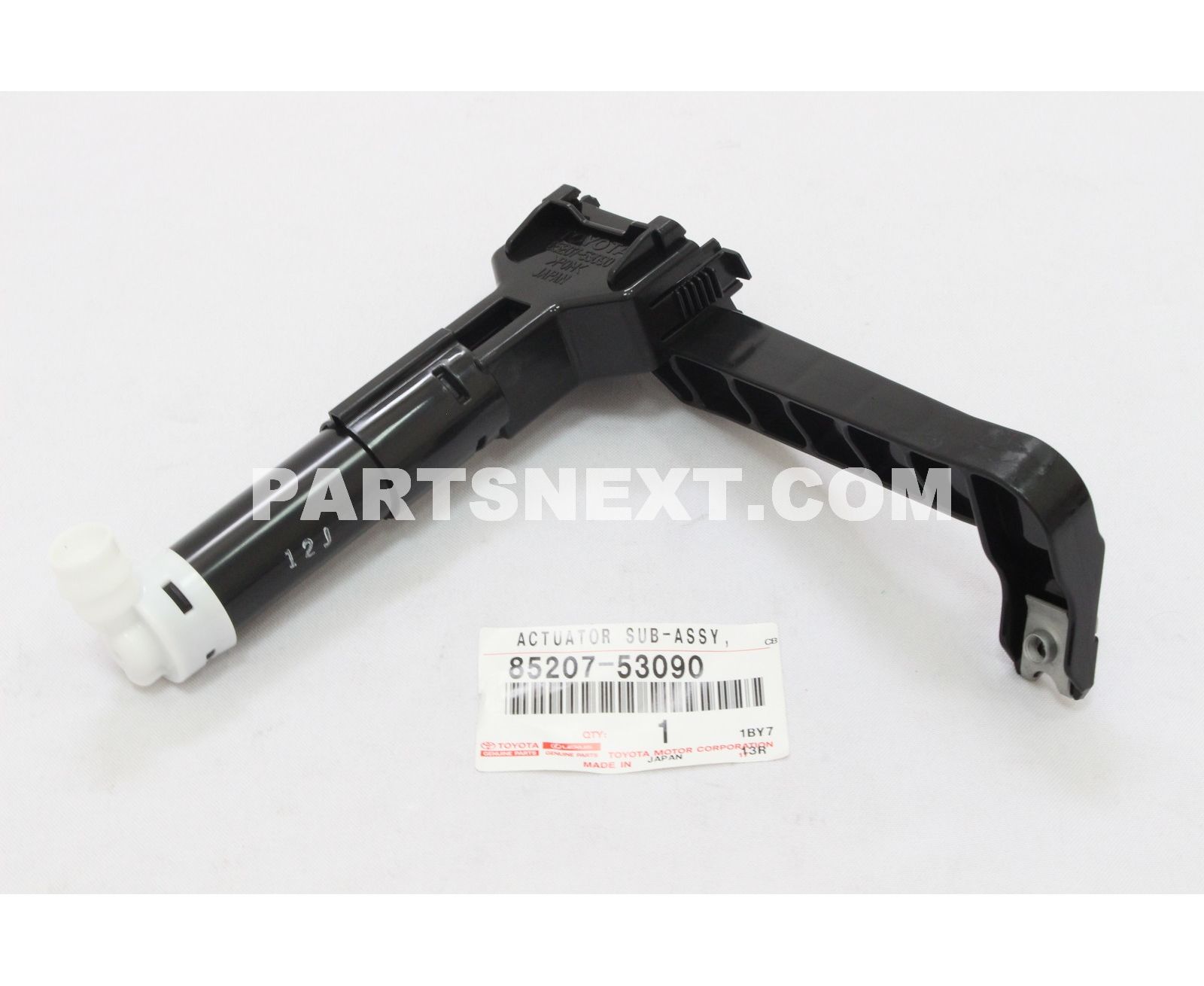 Toyota :: 85207-53090 ACTUATOR SUB-ASSY, HEADLAMP WASHER, RH