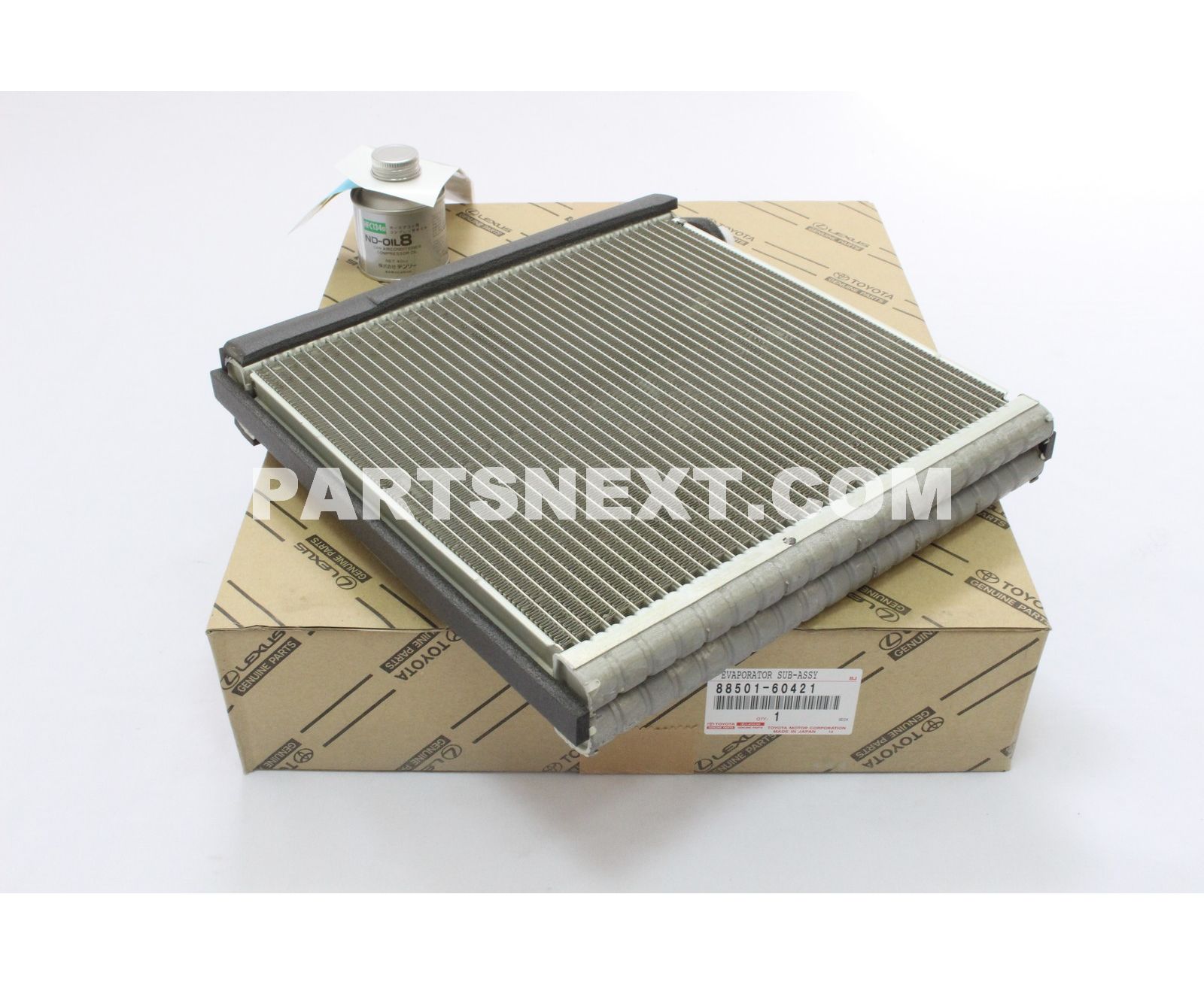 Toyota :: 88501-60421 EVAPORATOR SUB-ASSY, COOLER, NO.1