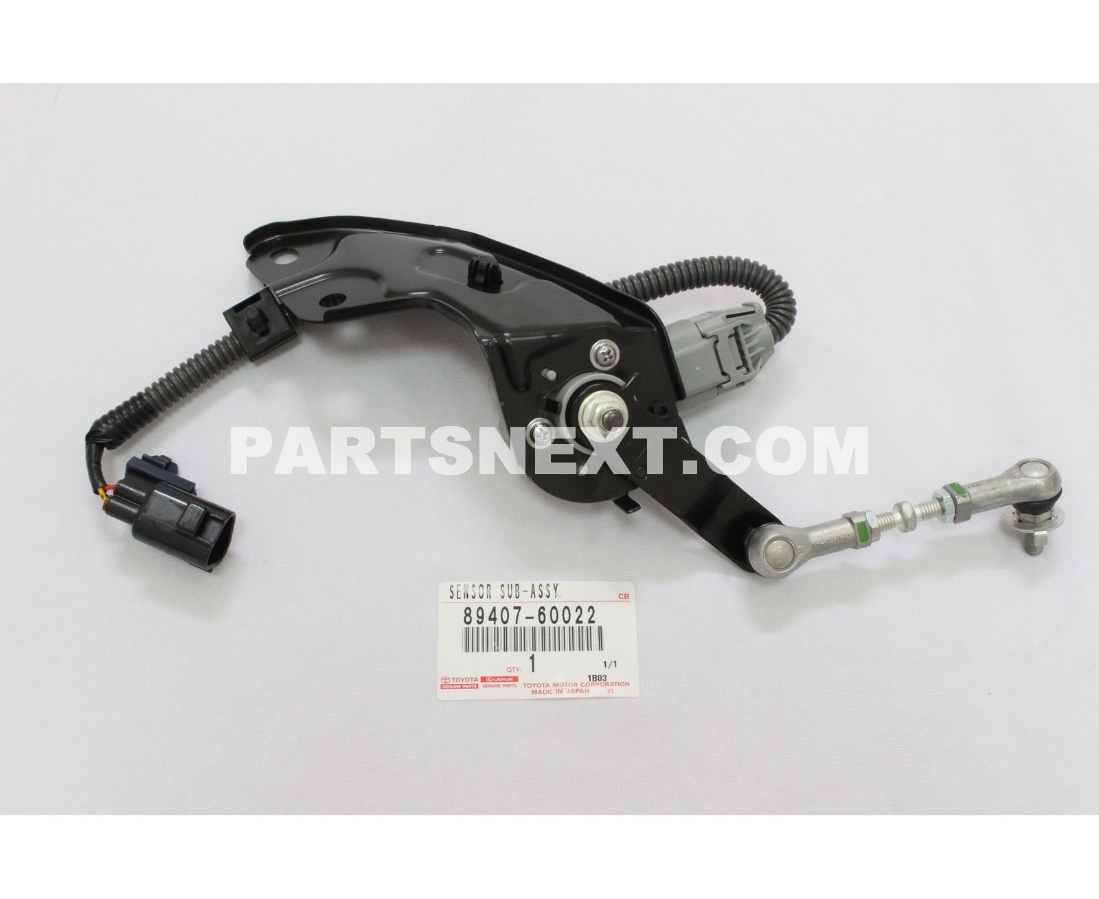 Toyota :: 89407-60022 SENSOR SUB-ASSY, HEIGHT CONTROL, REAR RH