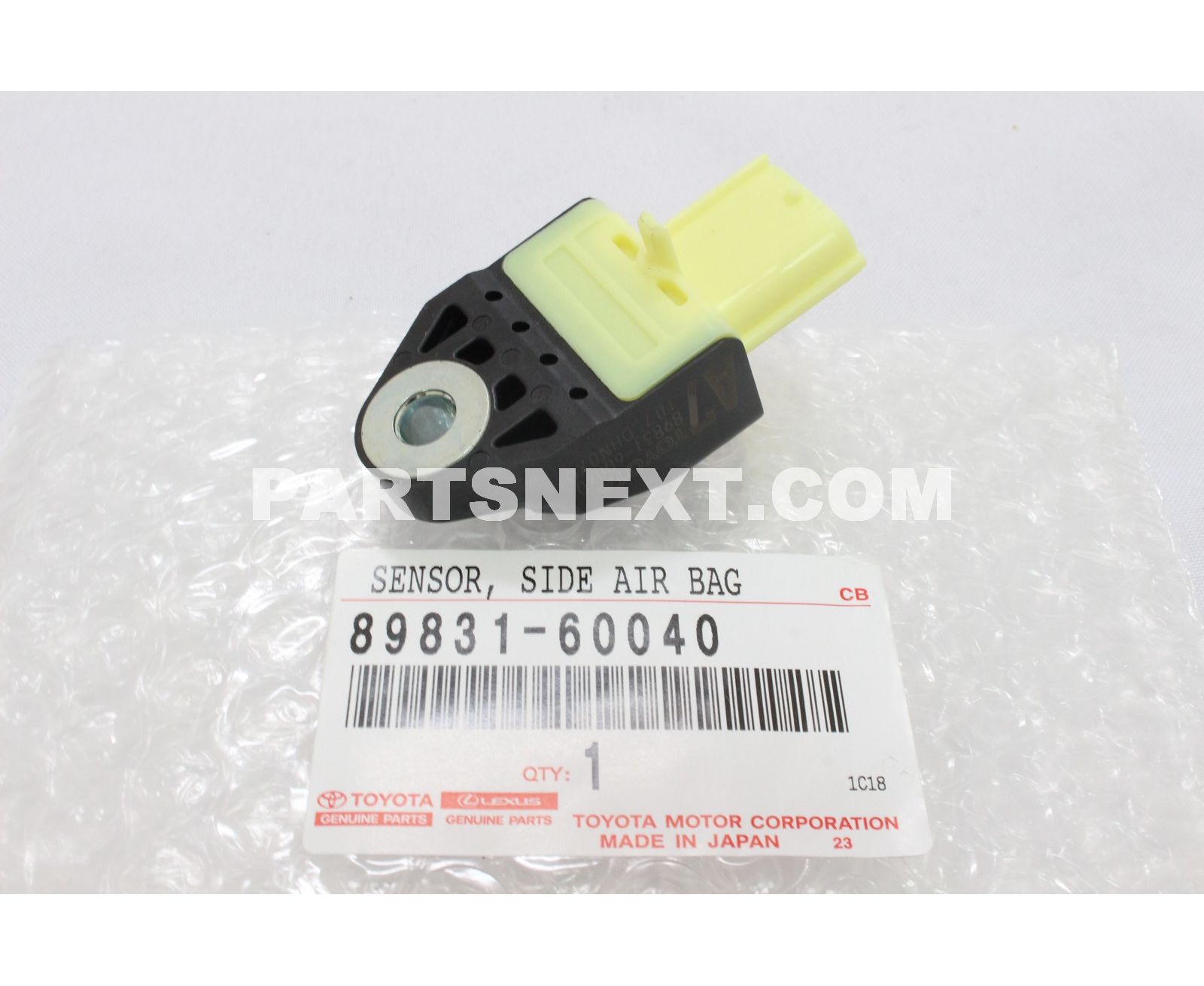 Toyota :: 89831-60040 SENSOR ASSY, SIDE AIR BAG, RH/LH