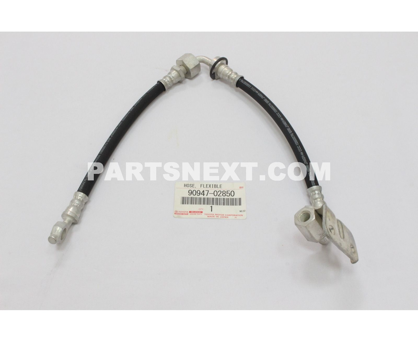 Toyota :: 90947-02850 HOSE, FLEXIBLE, NO.1(FOR FRONT)