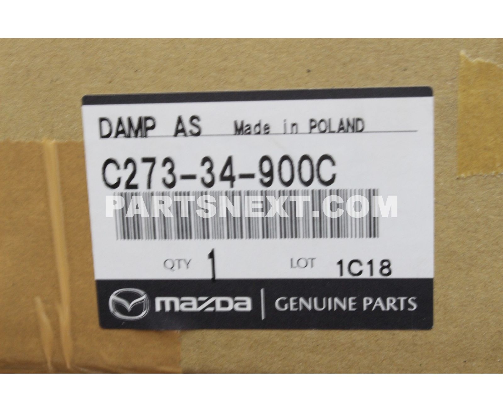 Mazda :: C273-34-900C DAMPER(L),FRONT