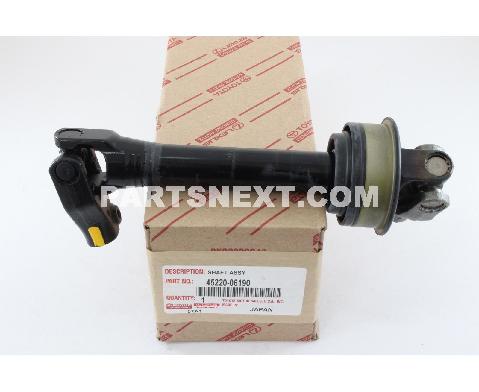 Toyota :: 45220-06190 SHAFT ASSY, STEERING INTERMEDIATE