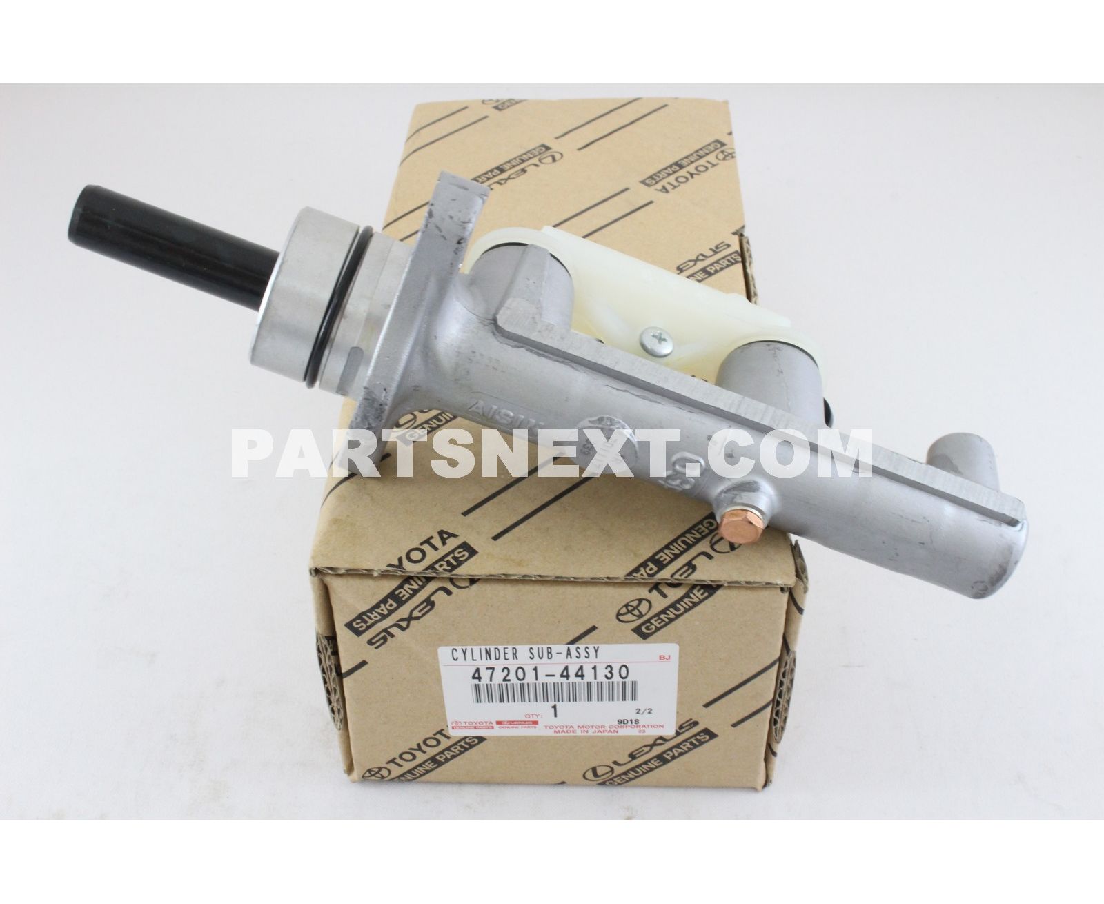 Toyota :: 47201-44130 CYLINDER SUB-ASSY, BRAKE MASTER