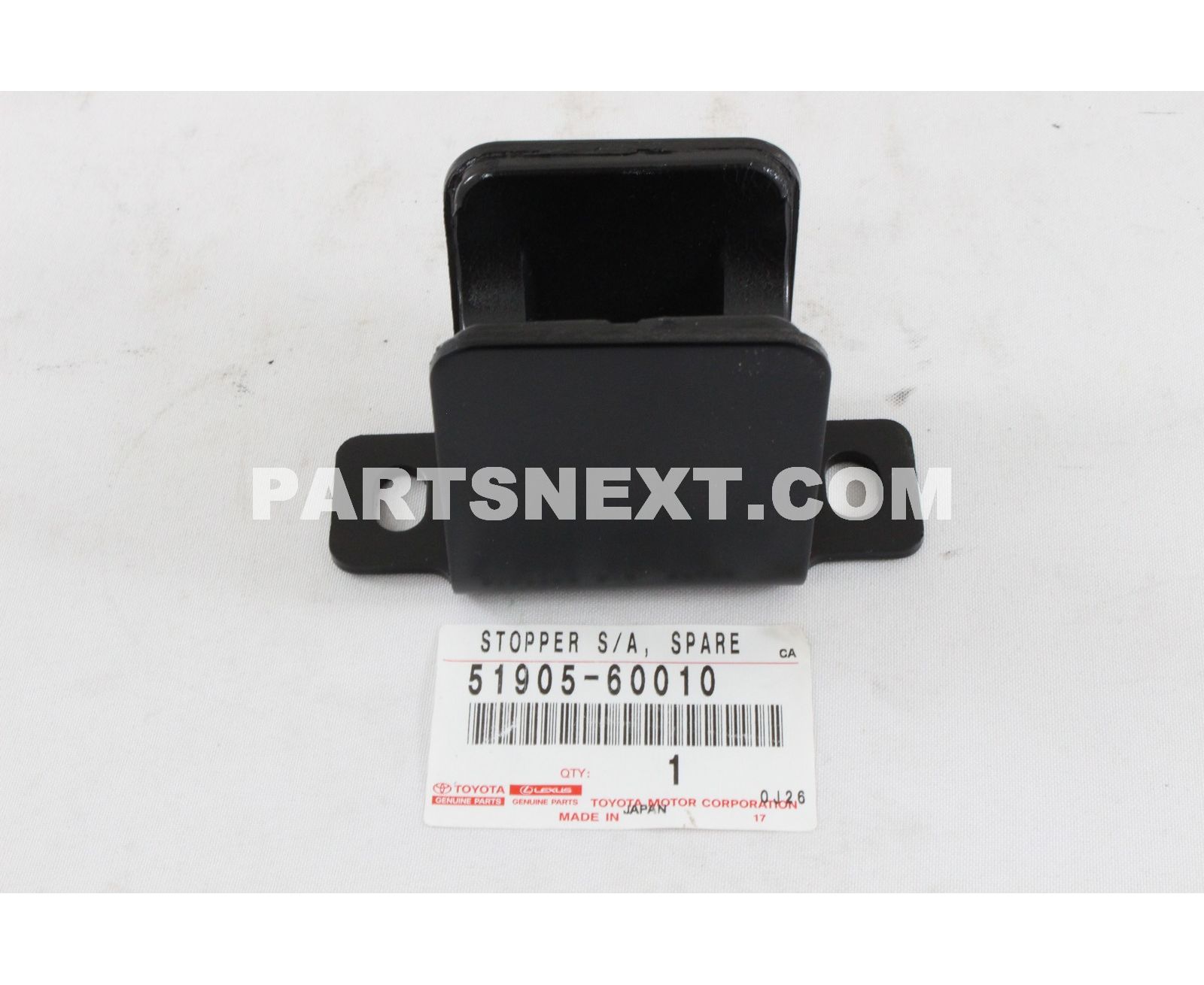 Toyota :: 51905-60010 STOPPER, SPARE WHEEL CARRIER AUXILIARY