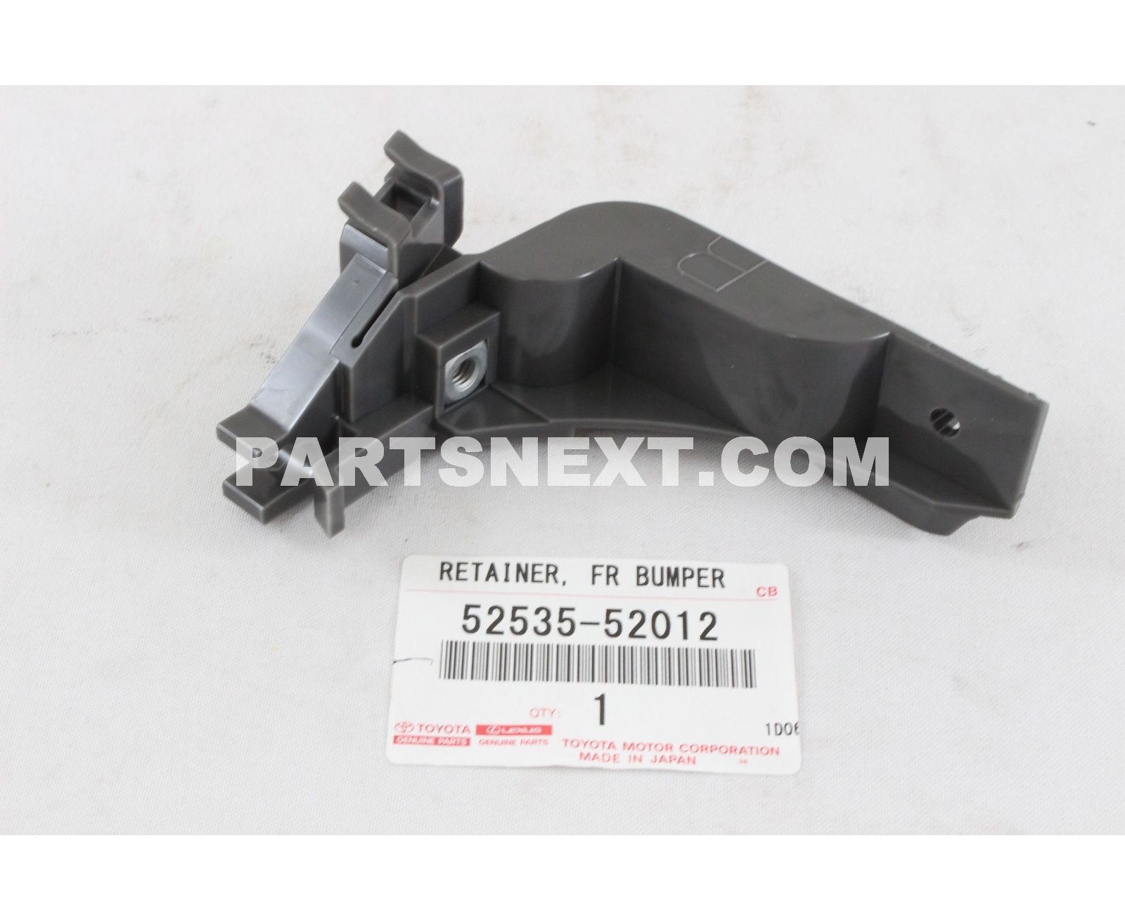 Toyota :: 52535-52012 RETAINER, FRONT BUMPER SIDE, RH