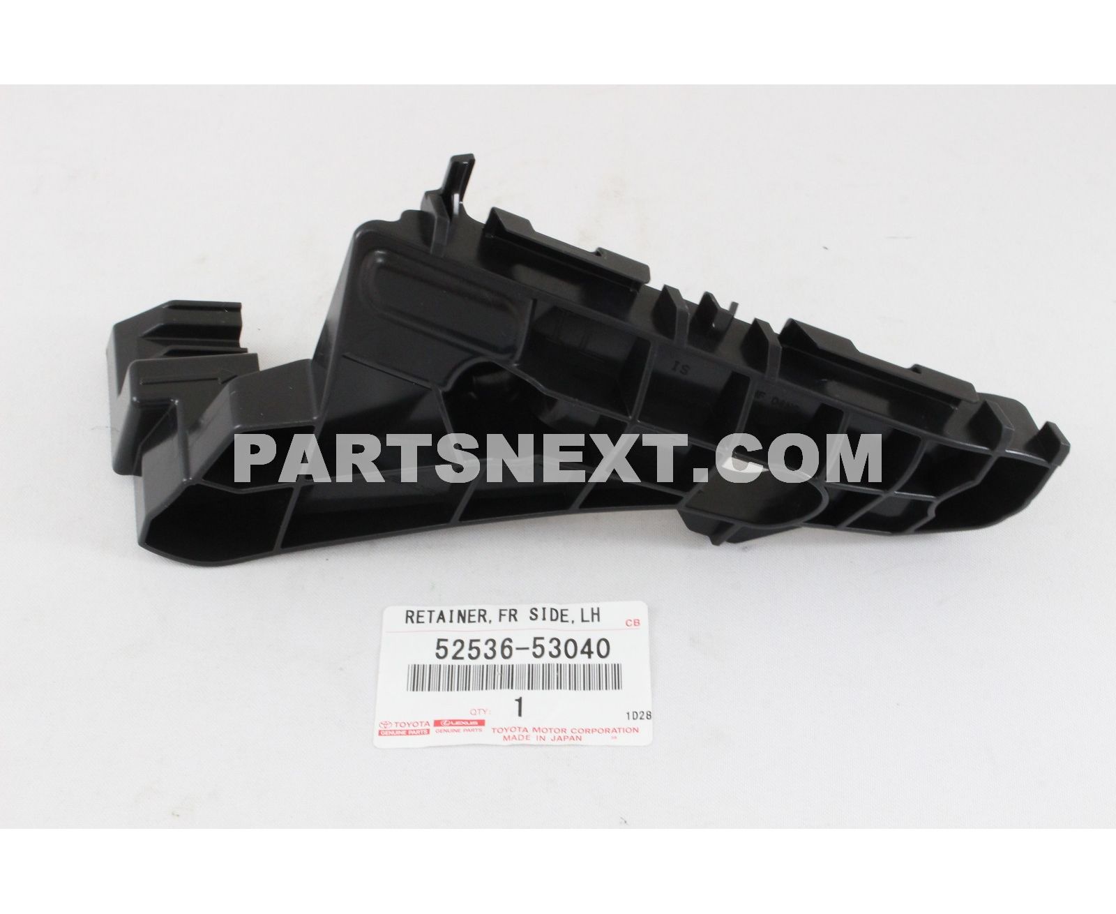 Toyota :: 52536-53040 RETAINER, FR BUMPER