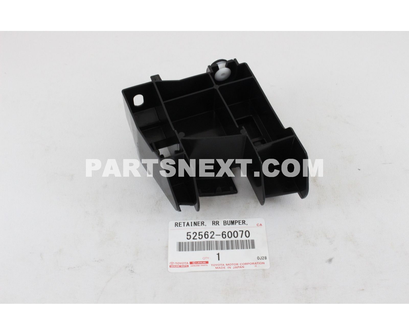 Toyota :: 52562-60070 RETAINER, REAR BUMPER, UPPER RH