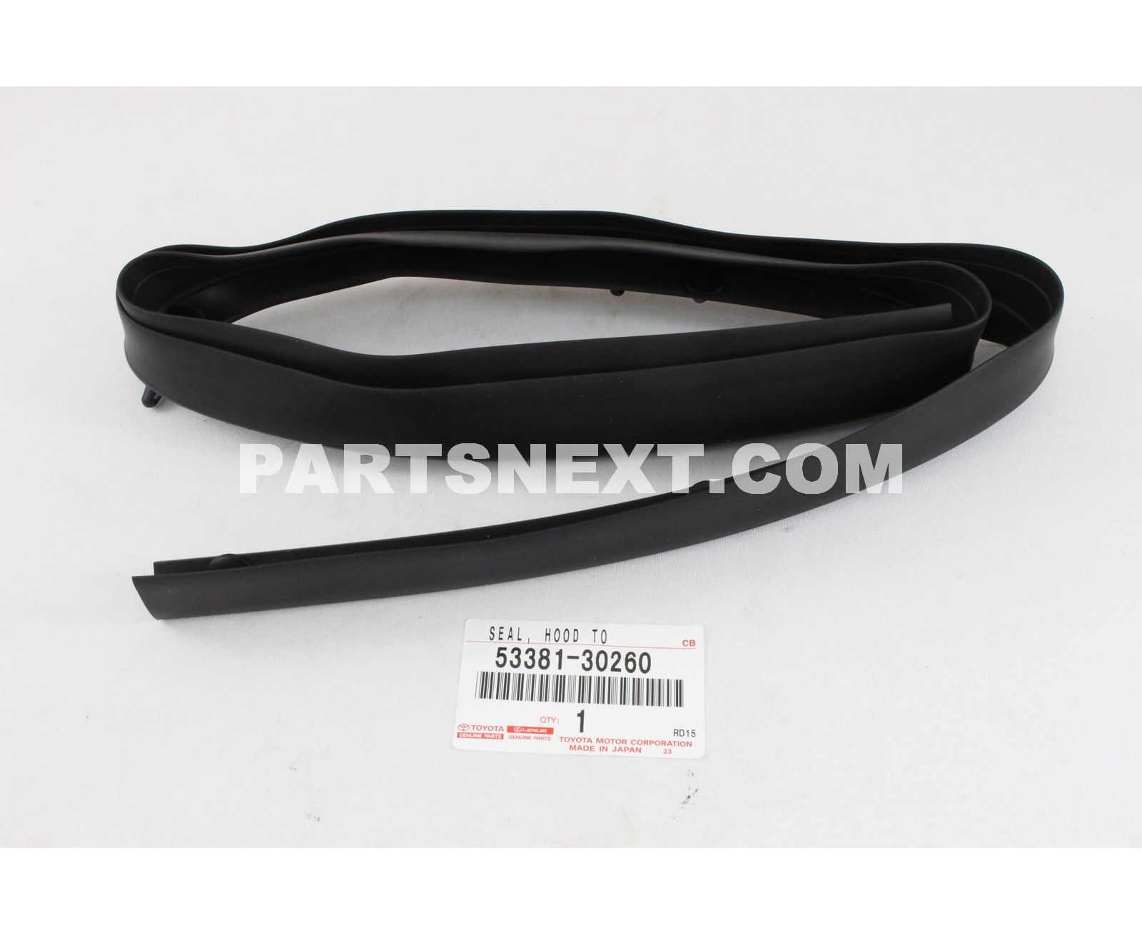 Toyota :: 53381-30260 SEAL, HOOD TO RADIATOR SUPPORT