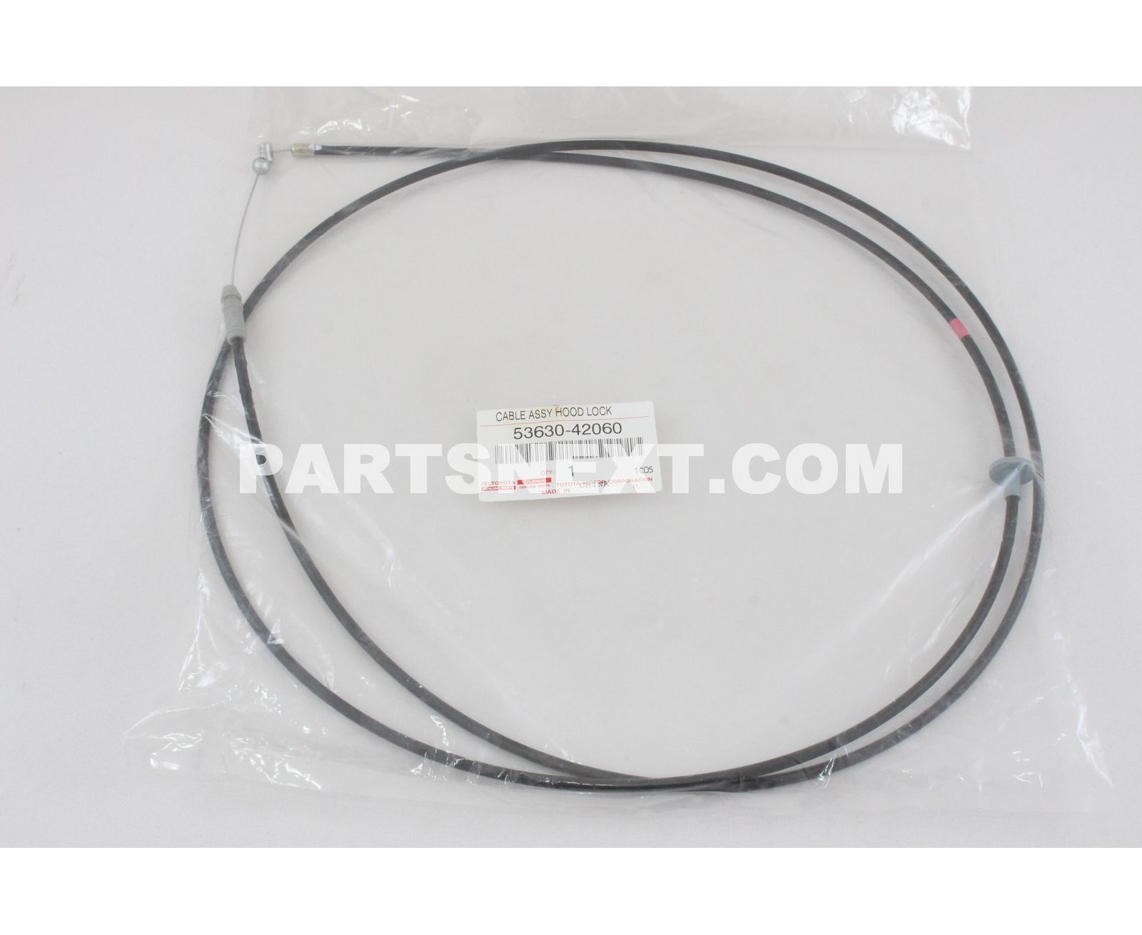 Toyota :: 53630-42060 CABLE ASSY, HOOD LOCK CONTROL