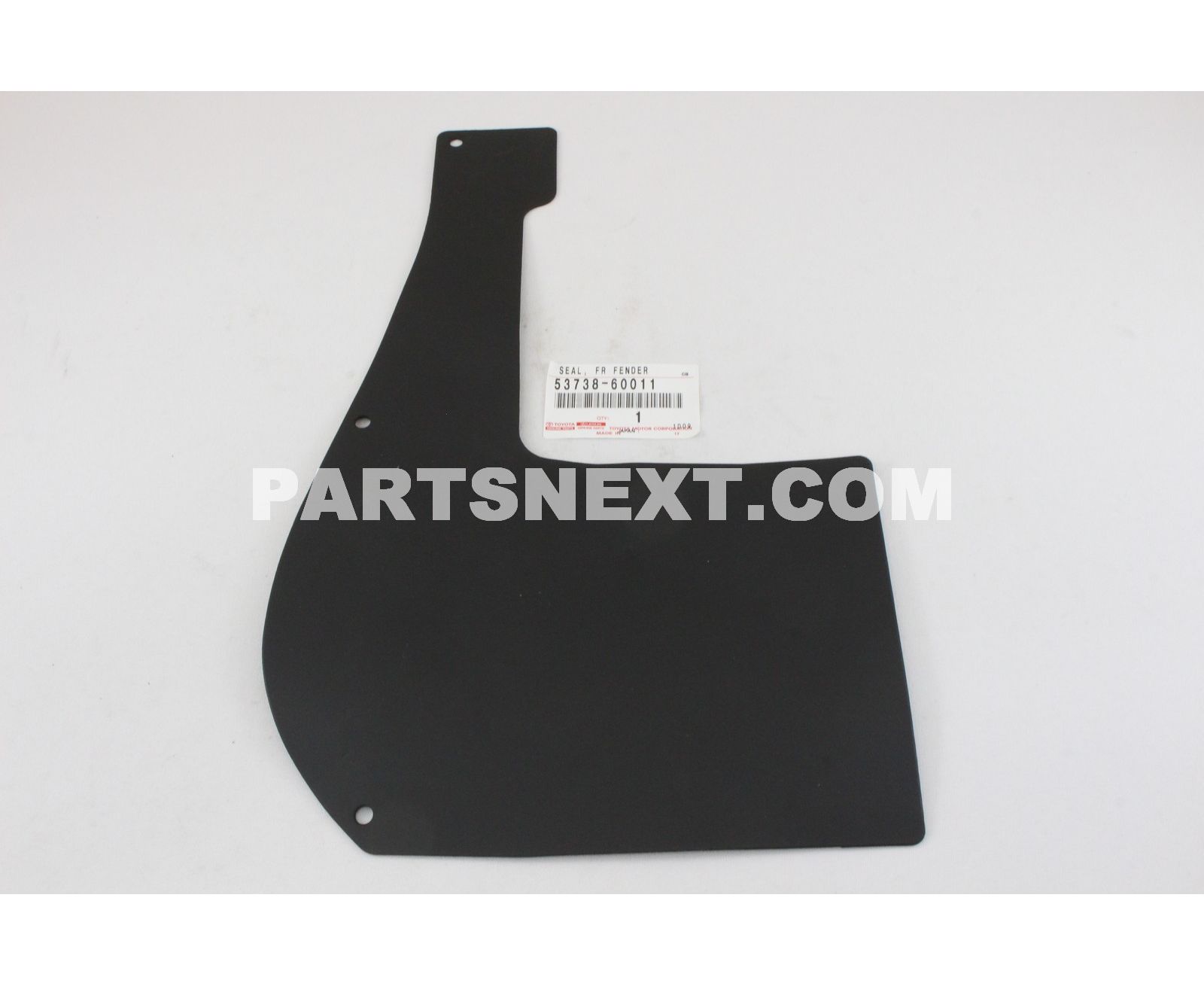 Toyota :: 53738-60011 SEAL, FRONT FENDER APRON TO FRAME, NO.2 RH