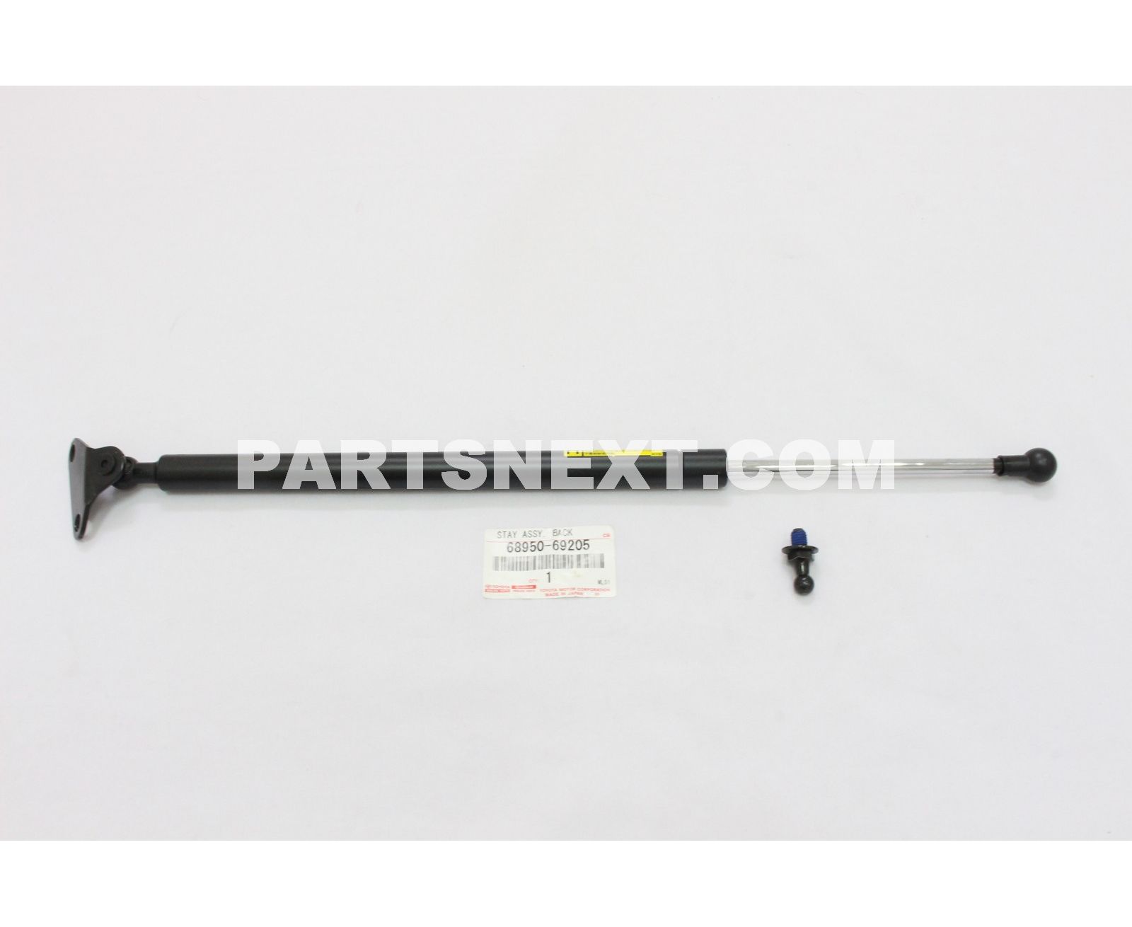 Toyota :: 68950-69205 STAY ASSY, BACK DOOR, RH