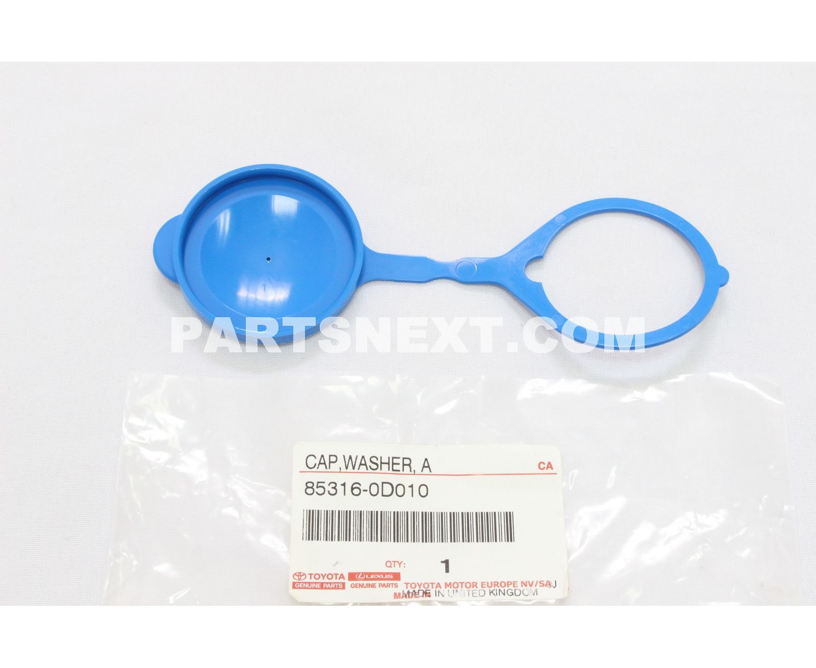 Toyota :: 85316-0D010 CAP, WINDSHIELD WASHER JAR