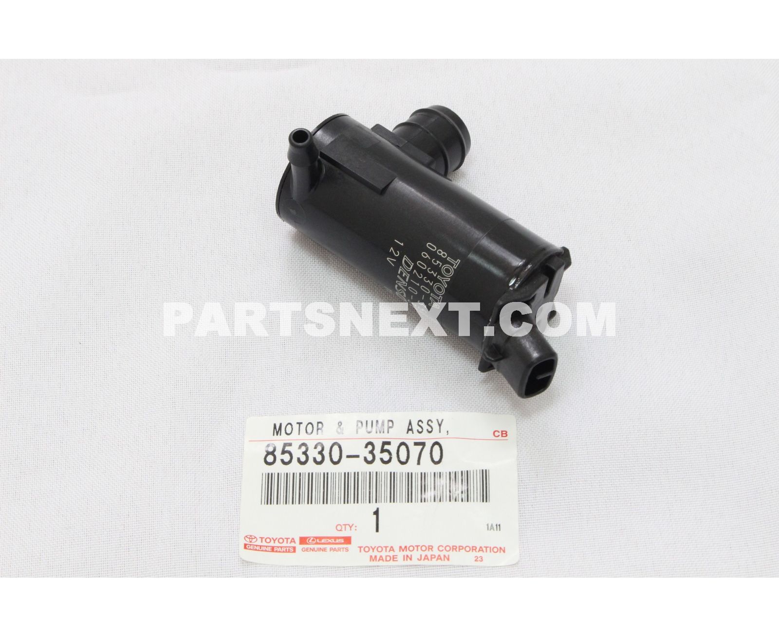 Toyota :: 85330-35070 MOTOR AND PUMP ASSY, WINDSHIELD WASHER