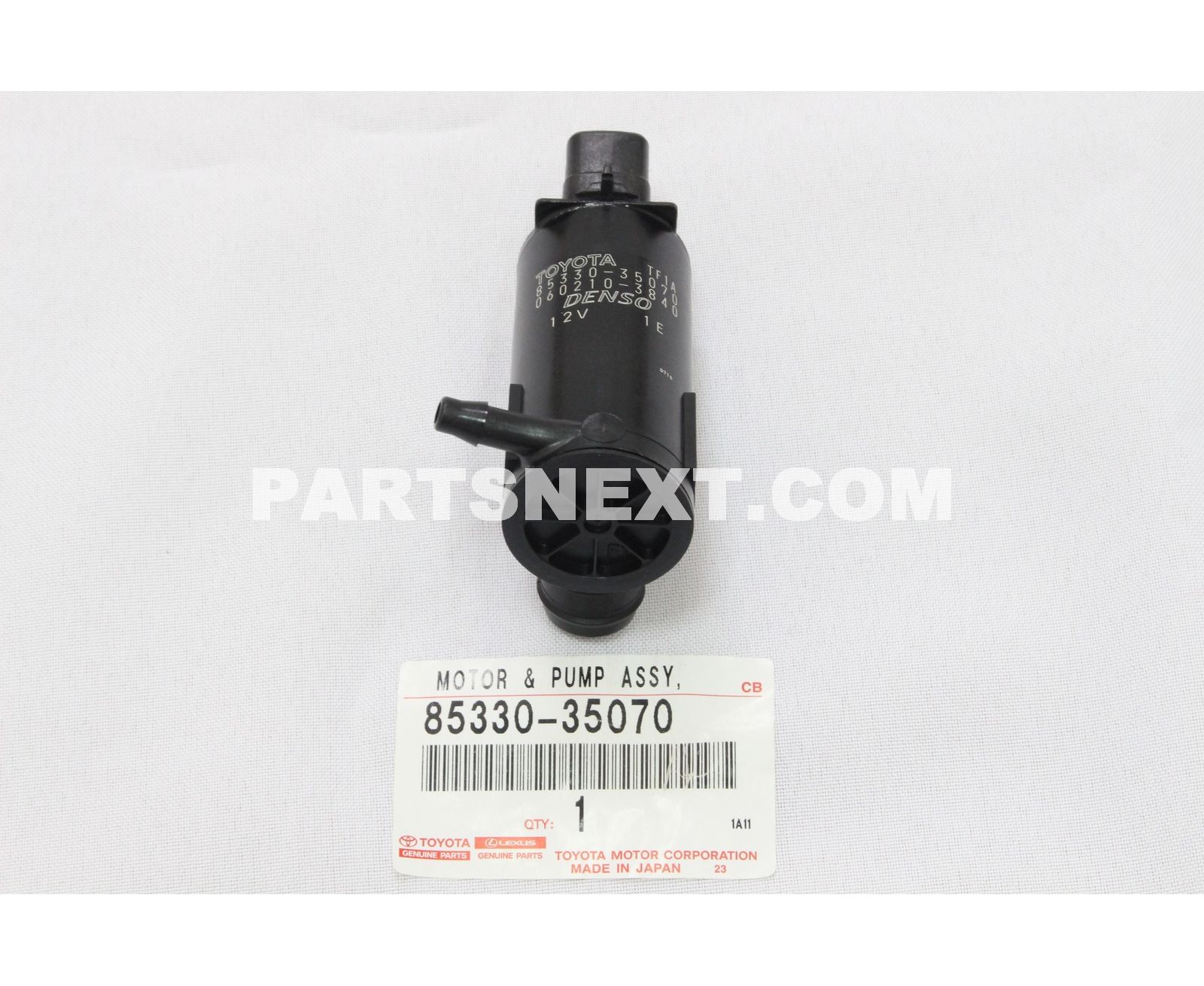 Toyota :: 85330-35070 MOTOR AND PUMP ASSY, WINDSHIELD WASHER