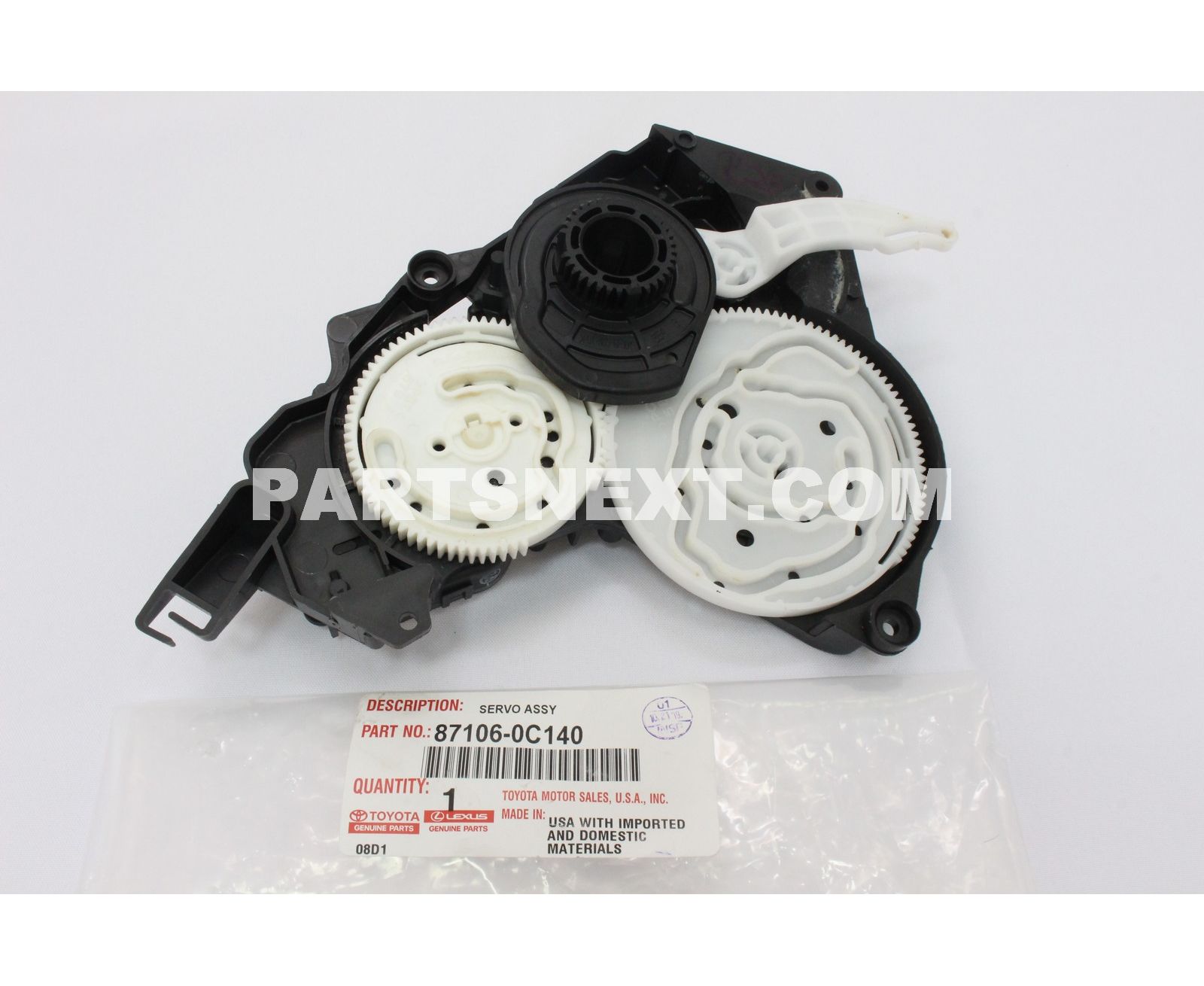 Toyota :: 87106-0C140 SERVO SUB-ASSY, DAMPER, NO.1
