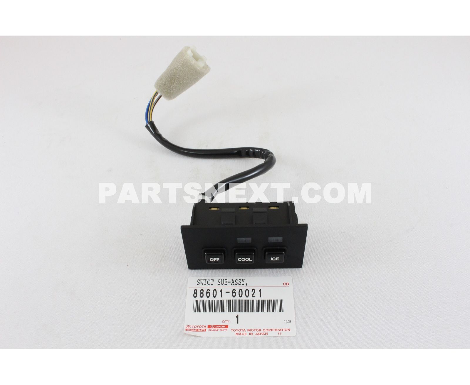 Toyota :: 88601-60021 SWITCH SUB-ASSY, COOLER CONTROL