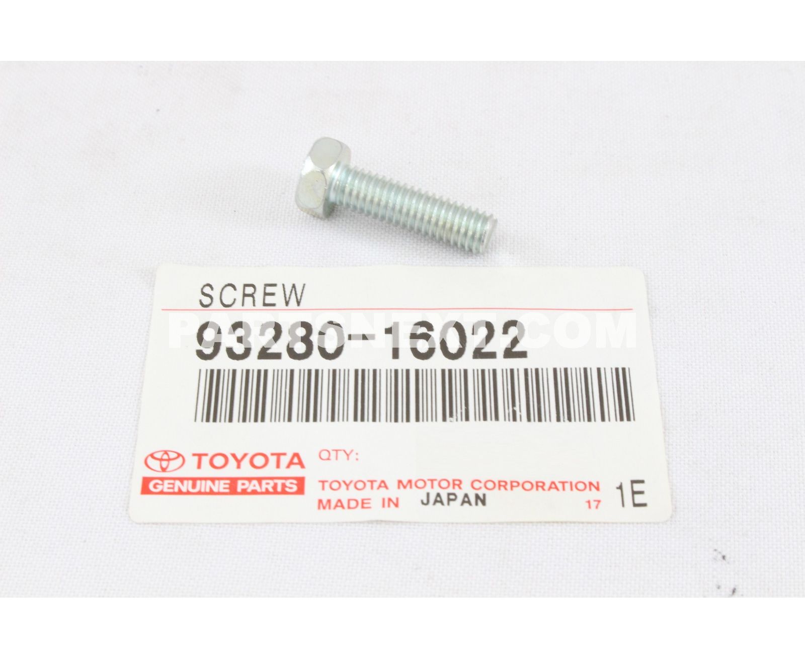 Toyota :: 93280-16022 SCREW