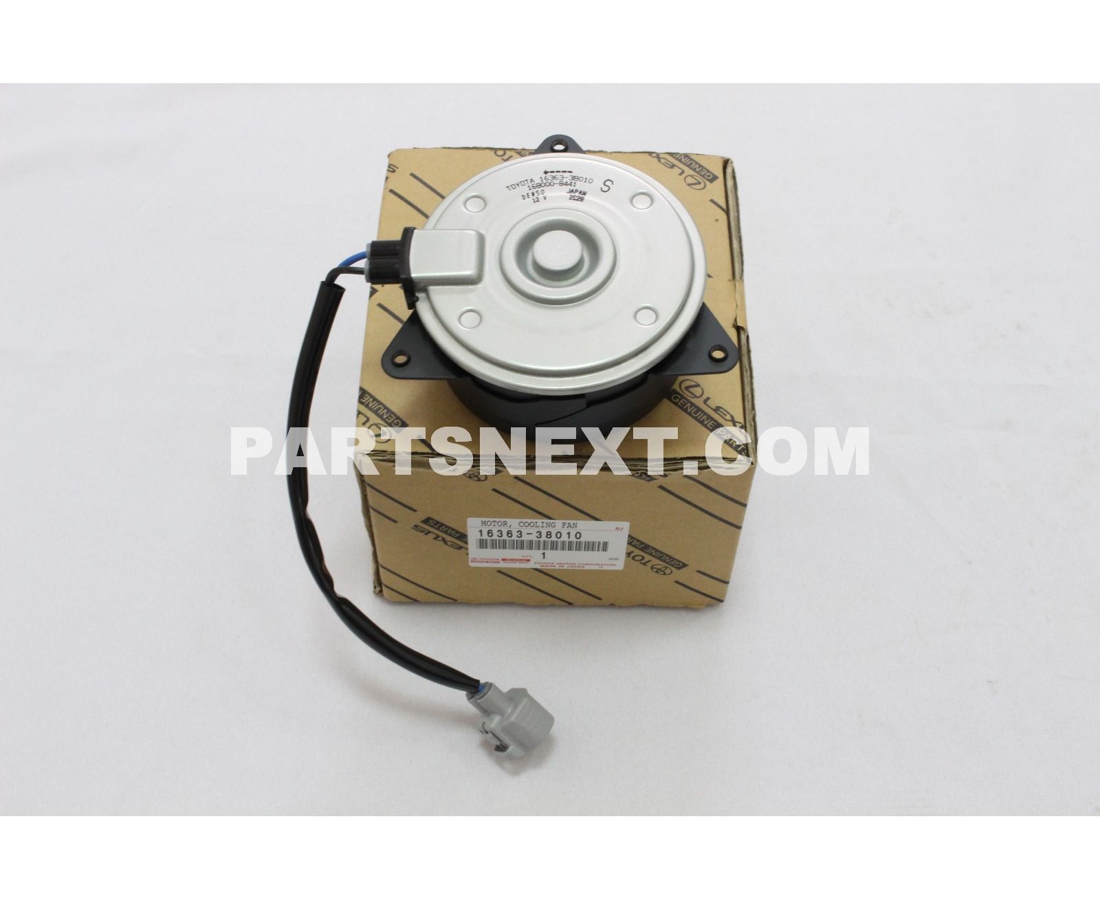 Toyota :: 16363-38010 MOTOR, COOLING FAN, NO.2