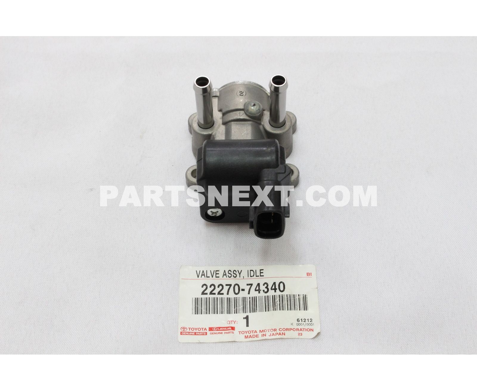 Toyota :: 22270-74340 VALVE ASSY, IDLE SPEED CONTROL(FOR THLOTTLE BODY)