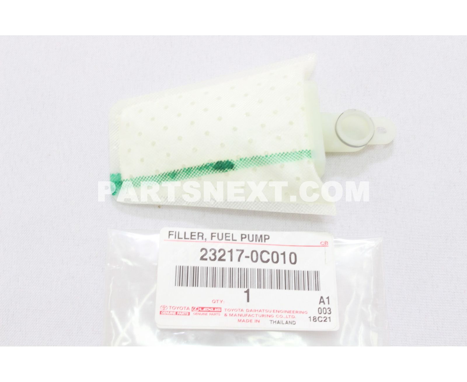 Toyota :: 23217-0C010 FILTER, FUEL PUMP