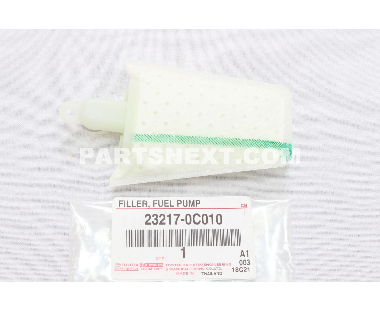 Toyota :: 23217-0C010 FILTER, FUEL PUMP