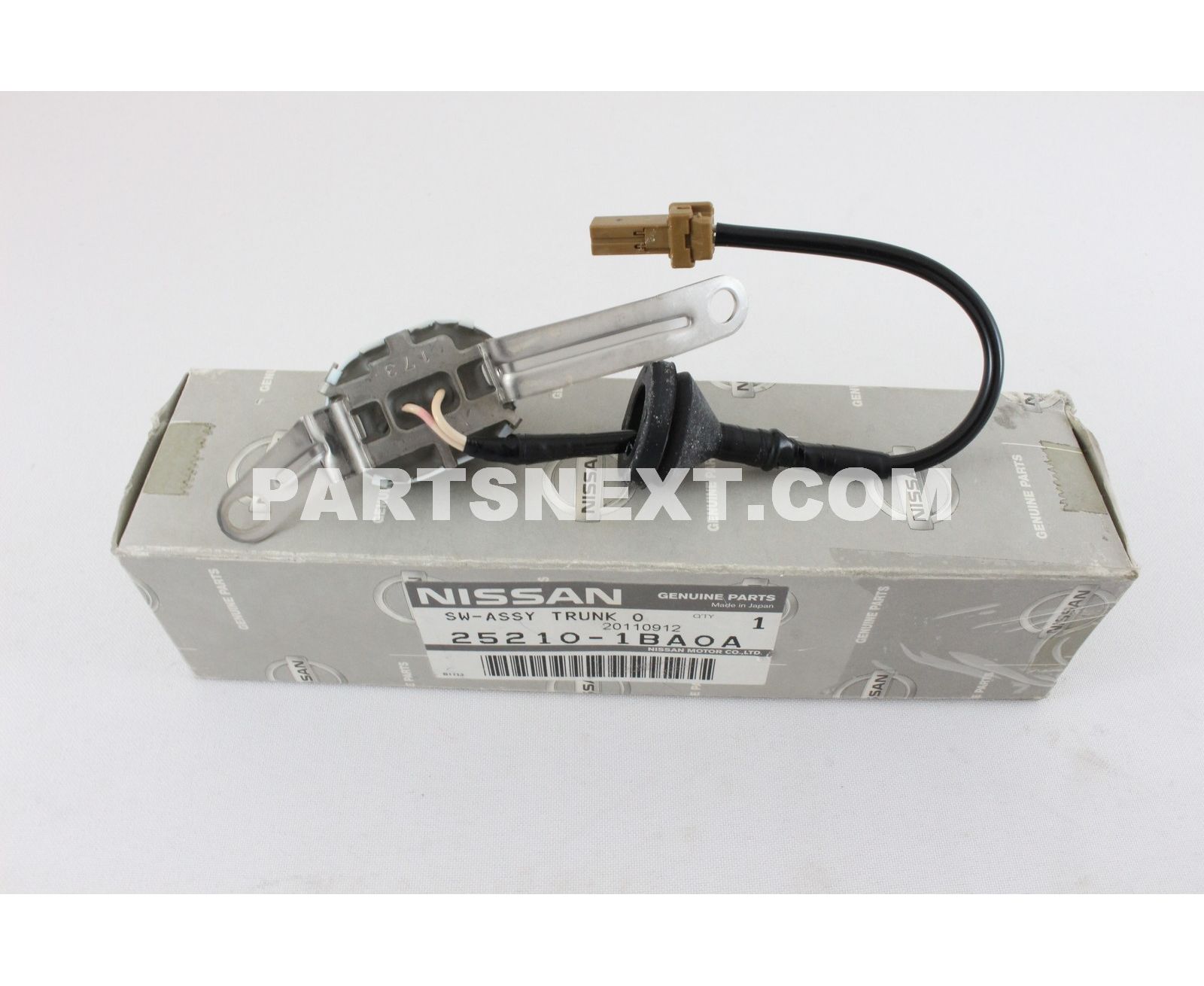 Nissan :: 25210-1BA0A SWITCH ASSY-TRUNK OPENER