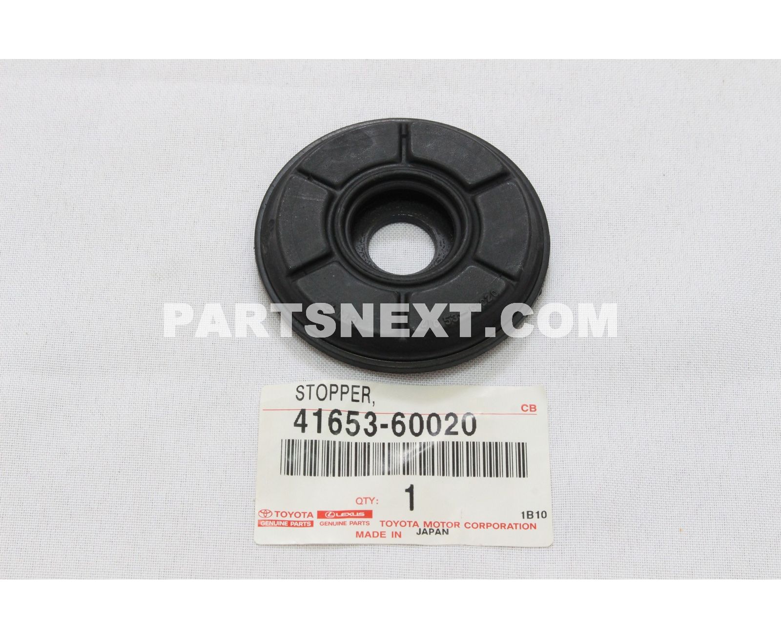 Toyota :: 41653-60020 STOPPER, FRONT DIFFERENTIAL MOUNT, UPPER