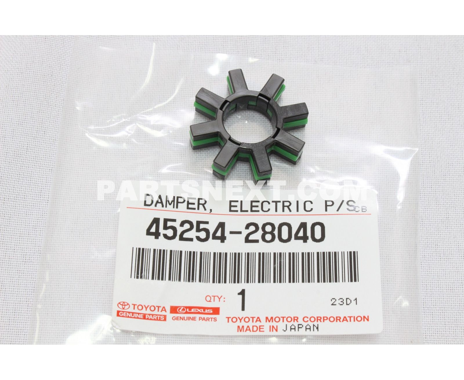 Toyota :: 45254-28040 DAMPER, ELECTRIC POWER STEERING MOTOR SHAFT
