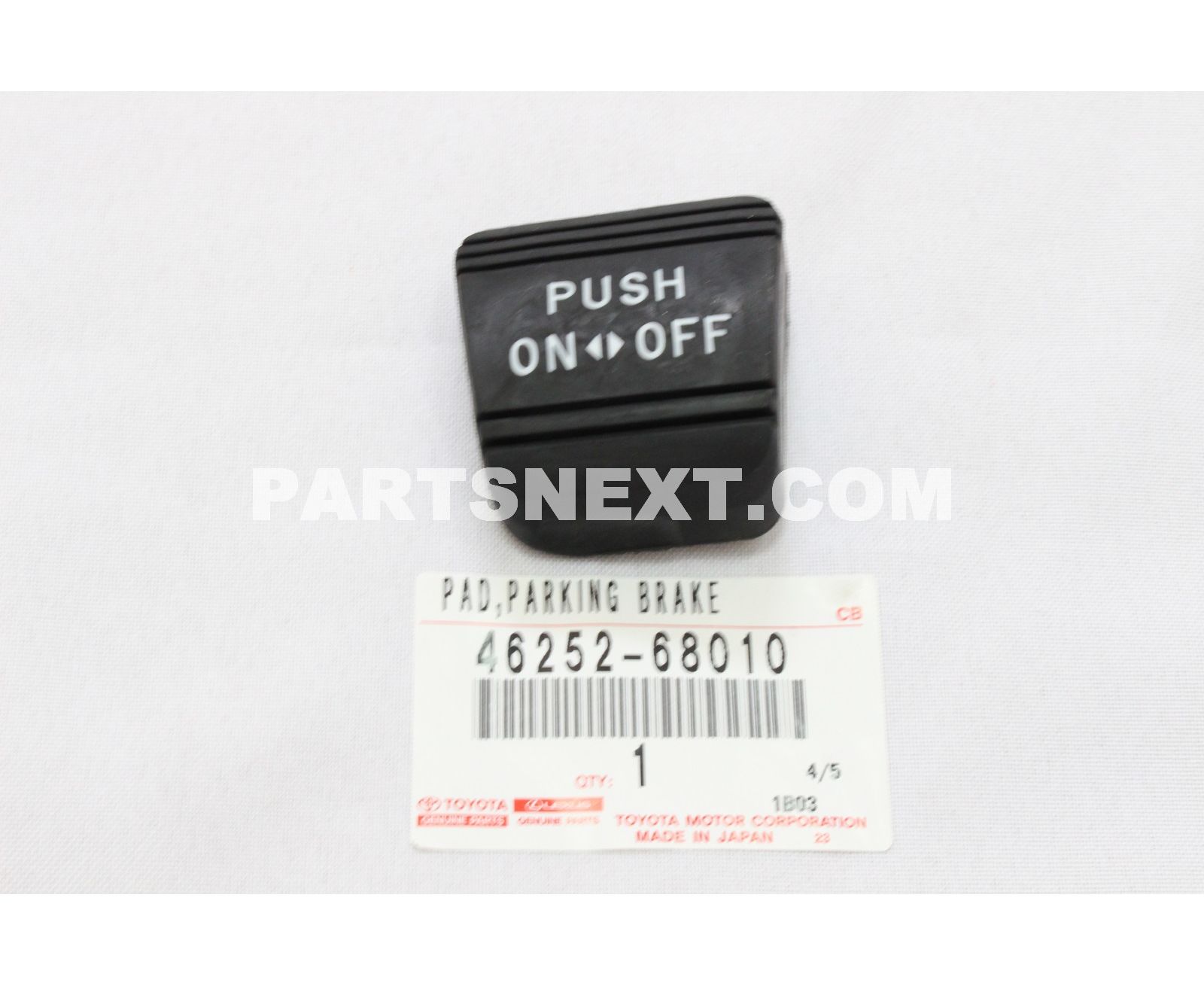 Toyota :: 46252-68010 PAD, PARKING PEDAL