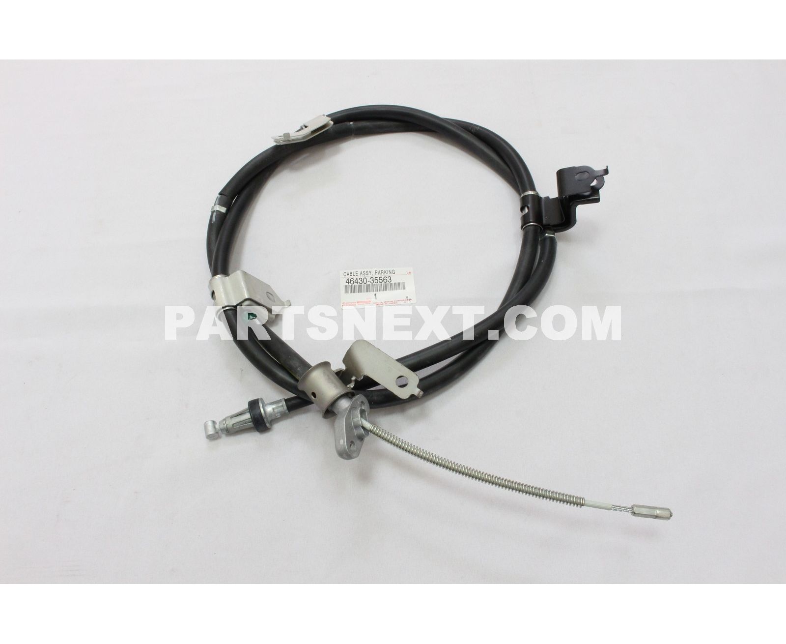 Toyota :: 46430-35563 CABLE ASSY, PARKING BRAKE, NO.3