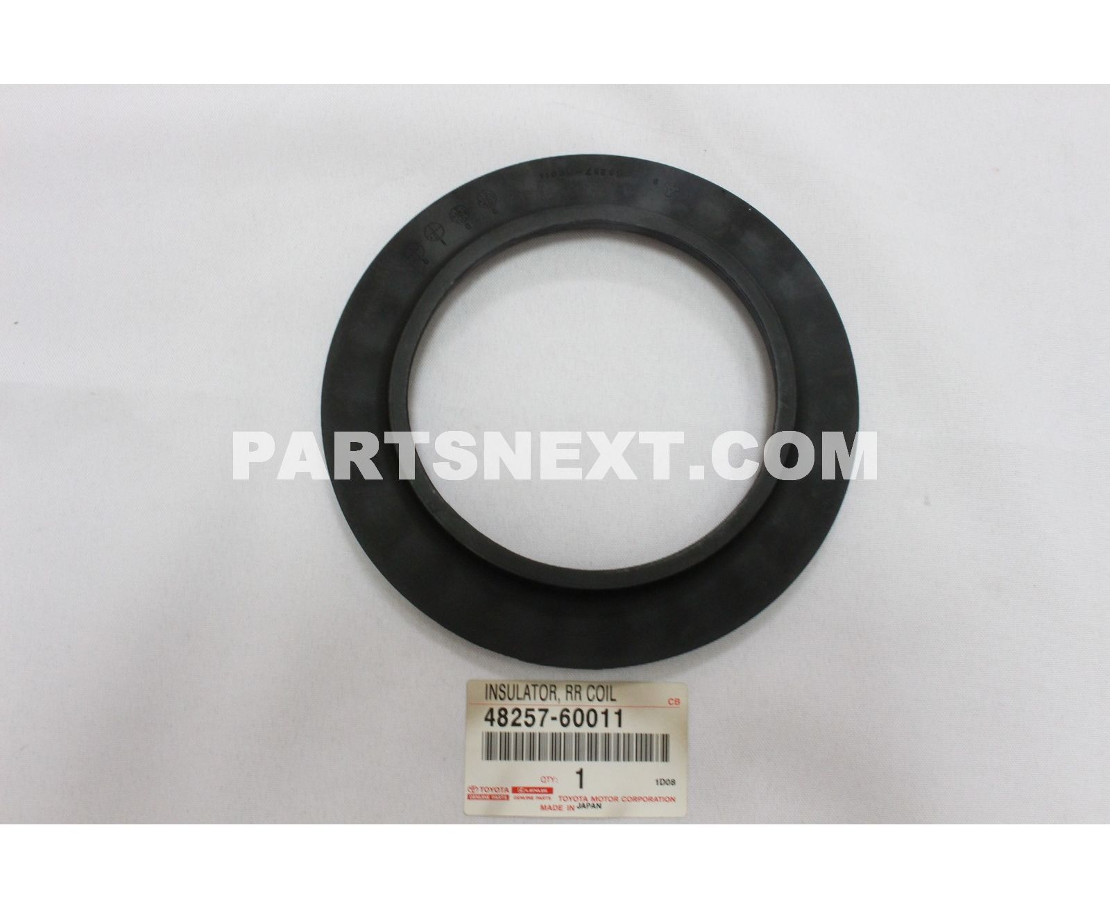 Toyota :: 48257-60011 INSULATOR, REAR COIL SPRING, UPPER