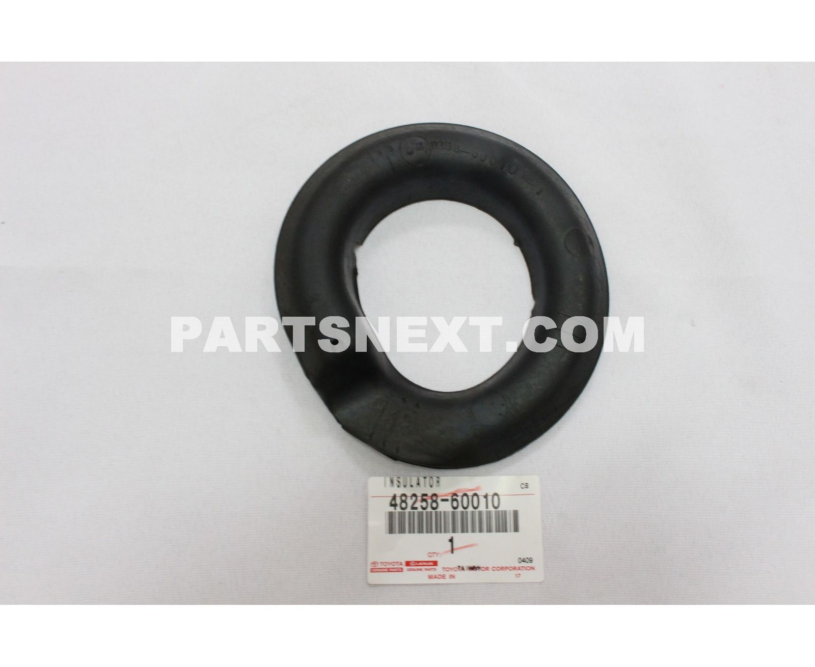 Toyota :: 48258-60010 INSULATOR, REAR COIL SPRING, LOWER