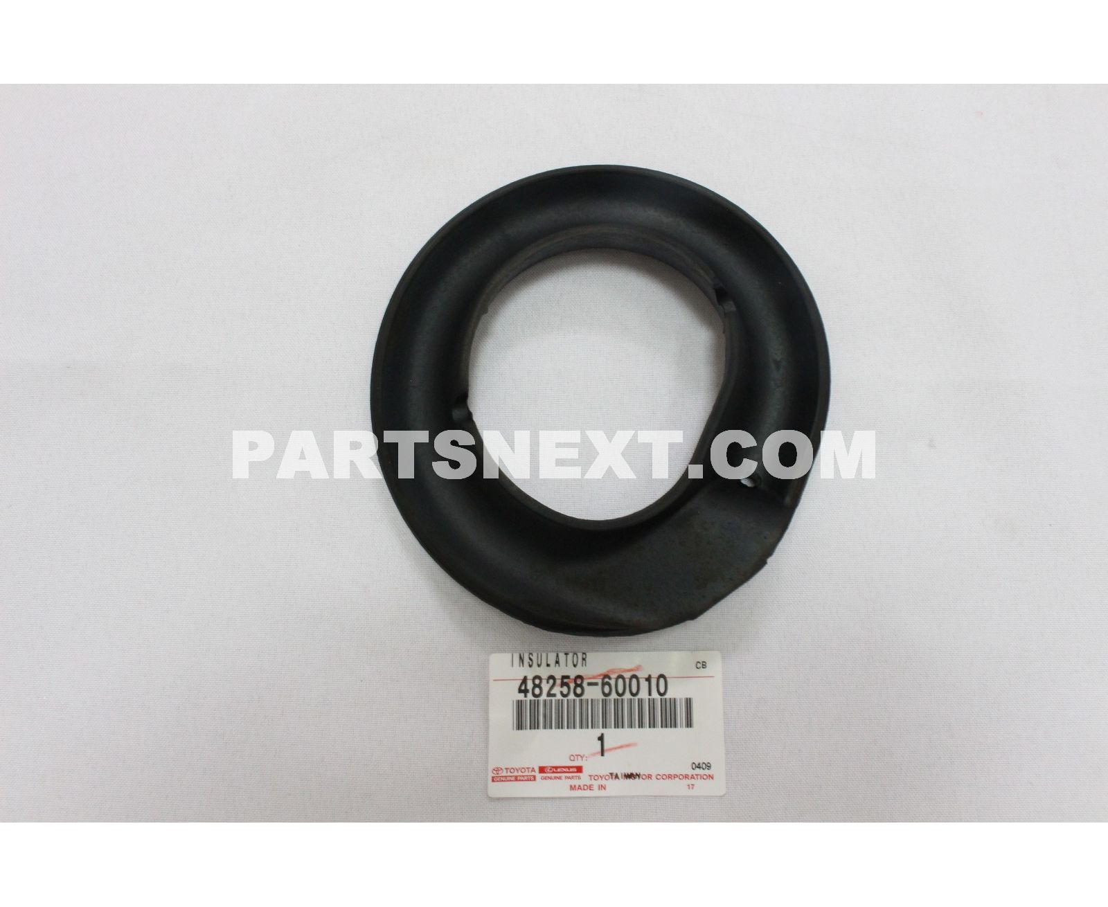 Toyota :: 48258-60010 INSULATOR, REAR COIL SPRING, LOWER